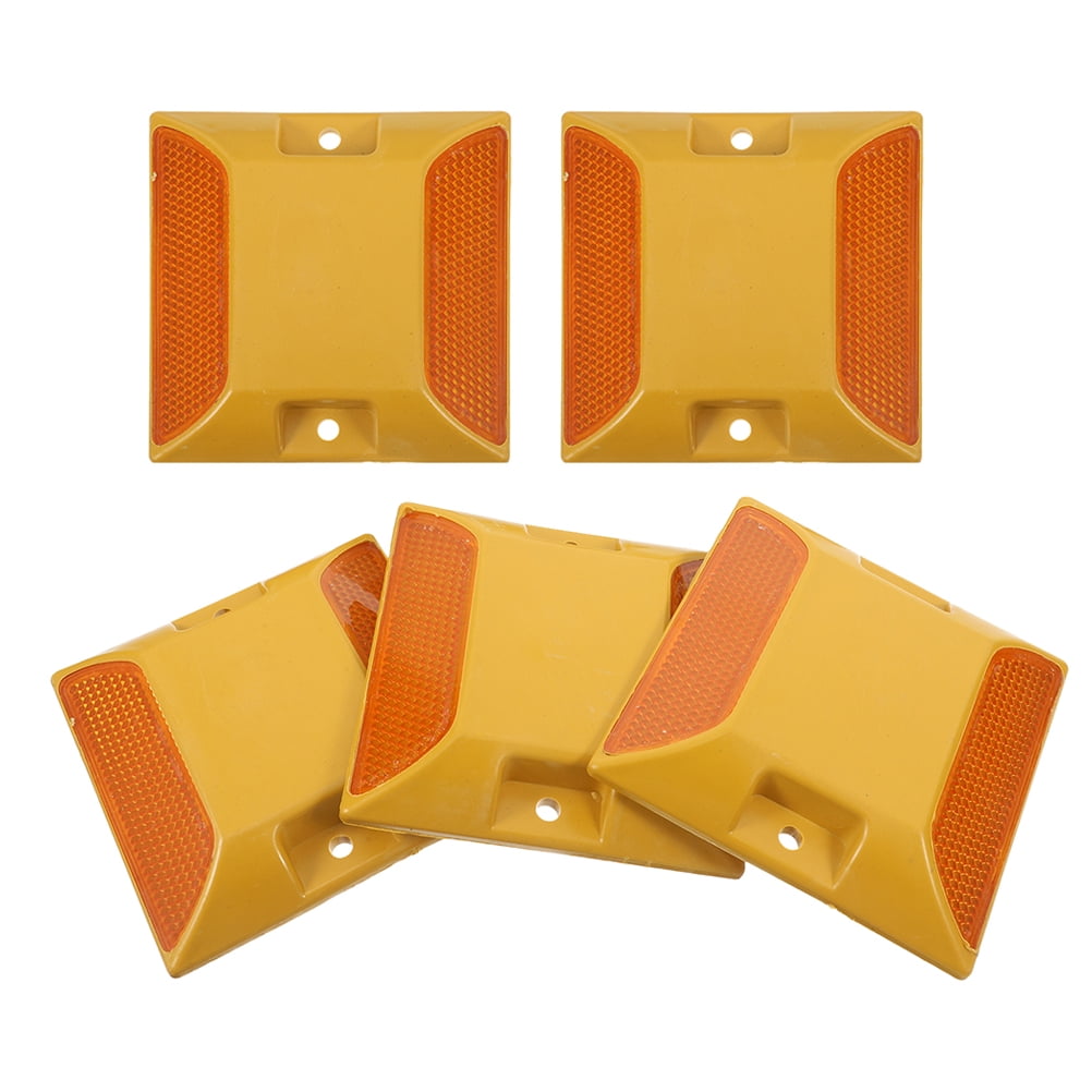 Zehuanyu 5 Pcs Mini Traffic Light Road Stud Traffic Safety Signs 9.50X9 ...