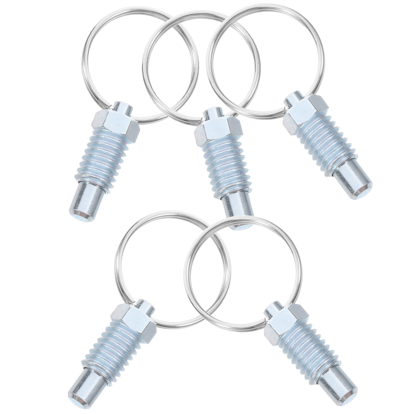 Zehuanyu 5 Pcs Steel Barrel Spring Sewer Pipe Cover Plate Knob Plunger ...