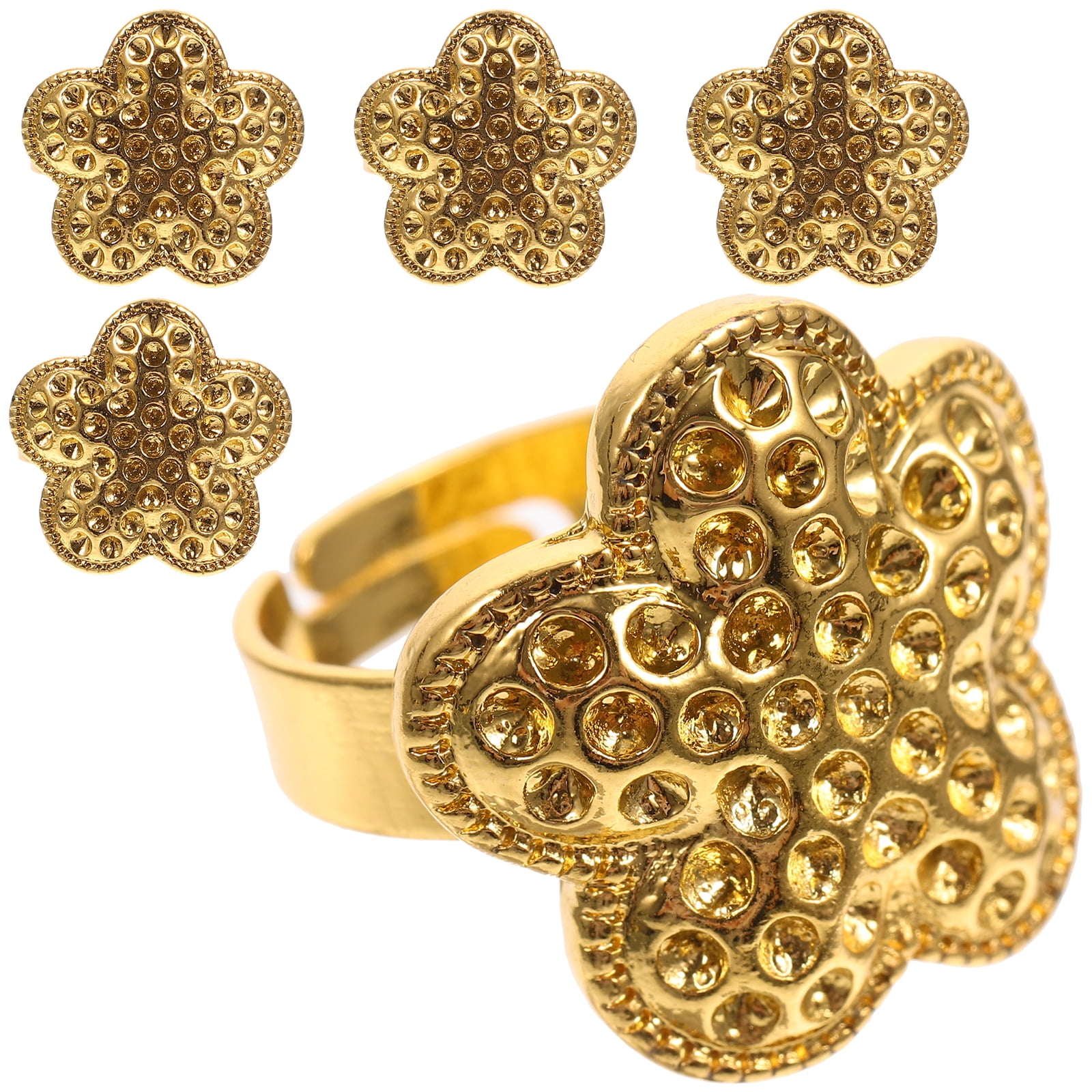 Zehuanyu 5 Pcs Thimble Crochet Finger Protector Hand Held Sewing ...