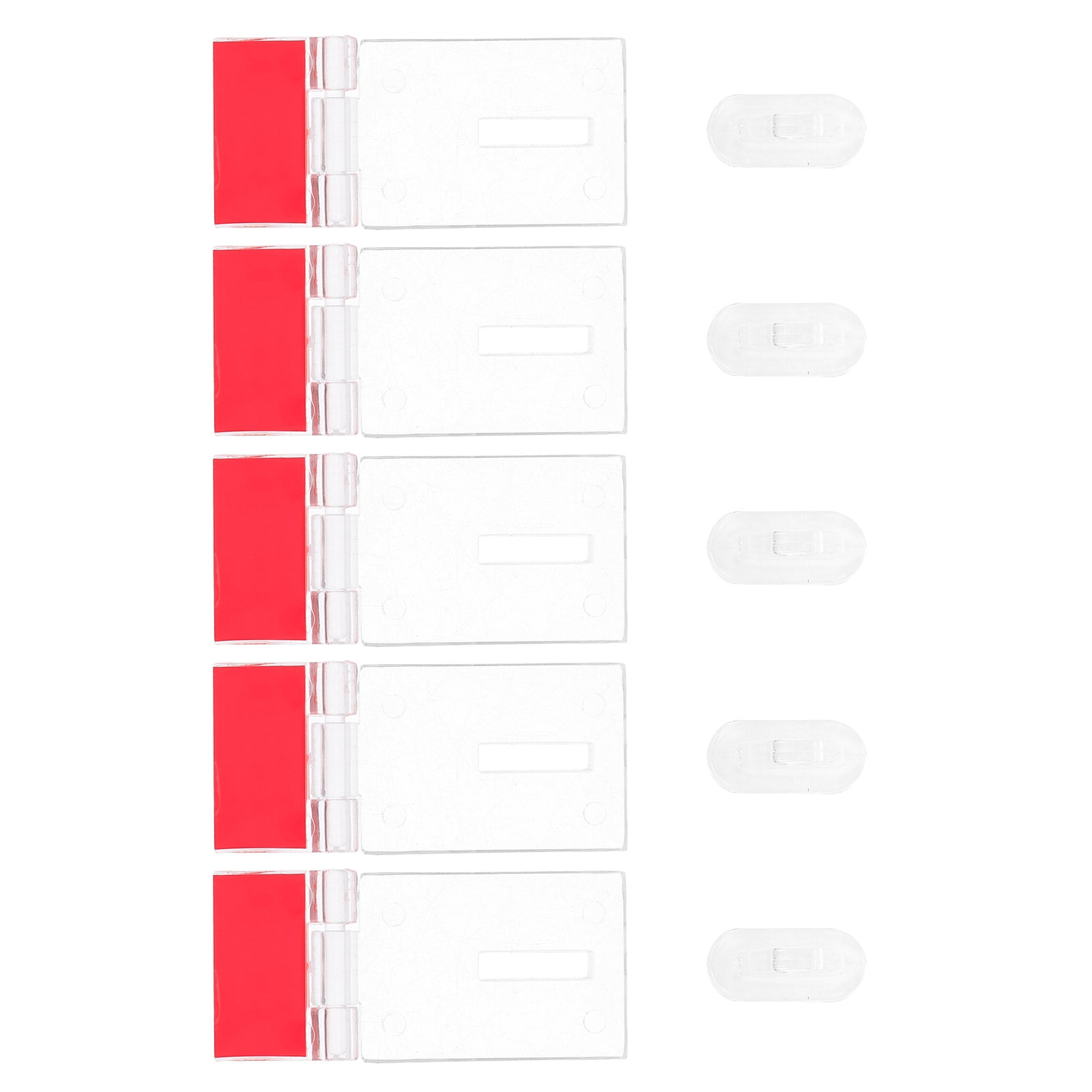 Zehuanyu 5 Sets Clear Acrylic Latch Lock Transparent Hasp Security Lock ...