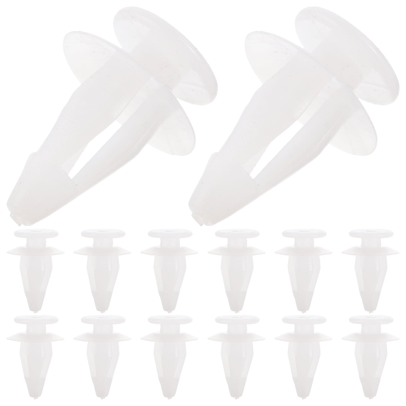 Zehuanyu 50 Pcs Auto Push Pins Door Retainer Clips Cars Planner White ...