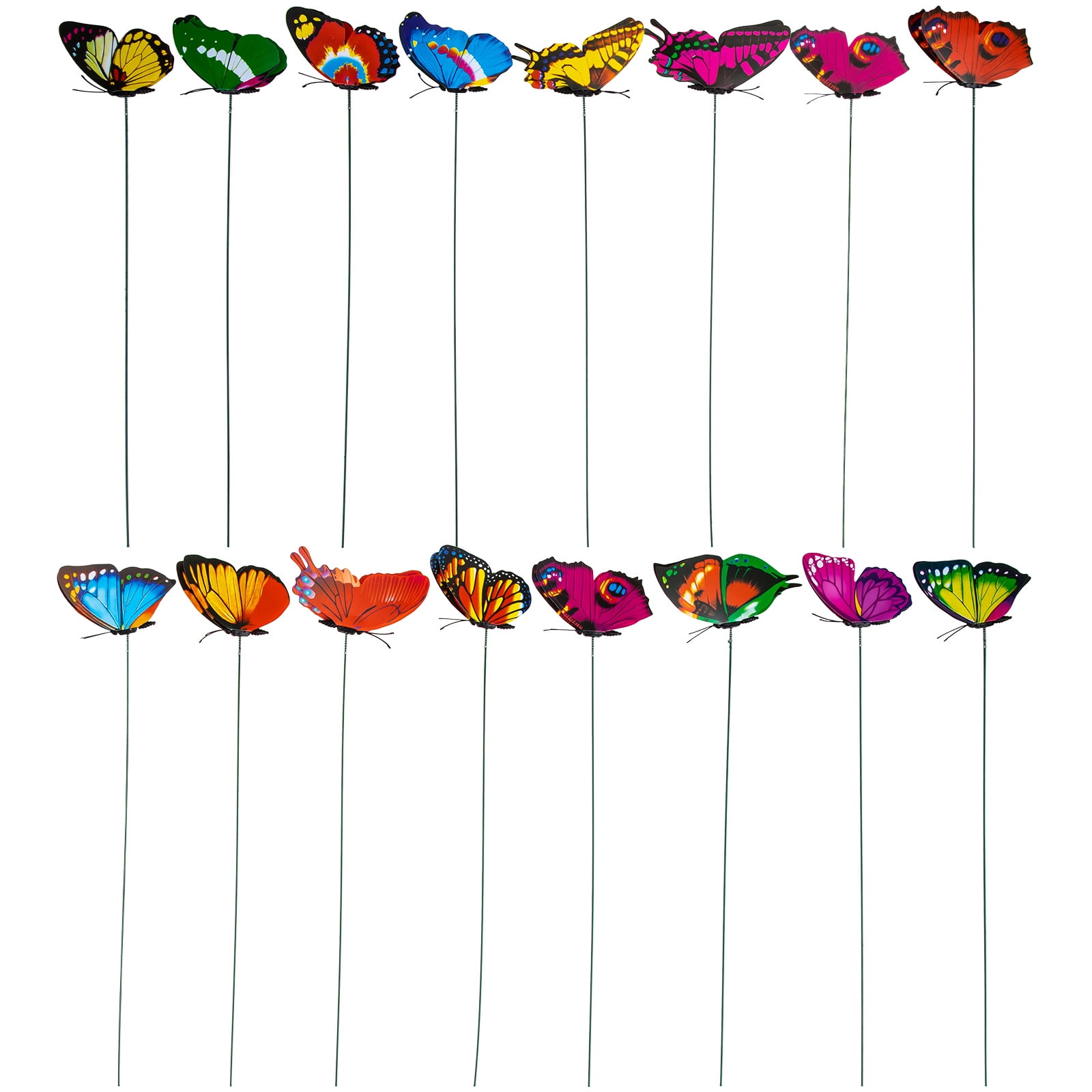 Butterflies Garden Stakes Decorative Flags for Garden Use Made of ...