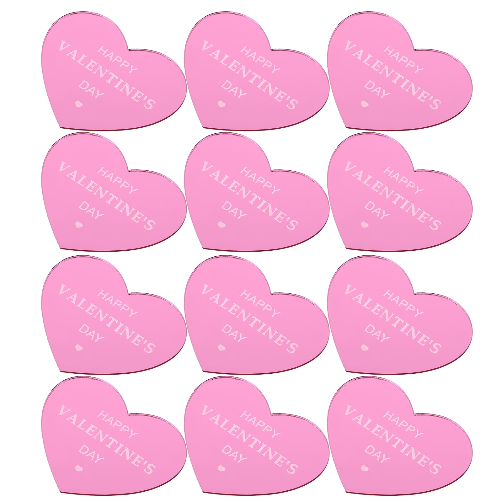 Zehuanyu 50 Pcs Dining Table Stickers Heart Cake Decoration - Walmart.com