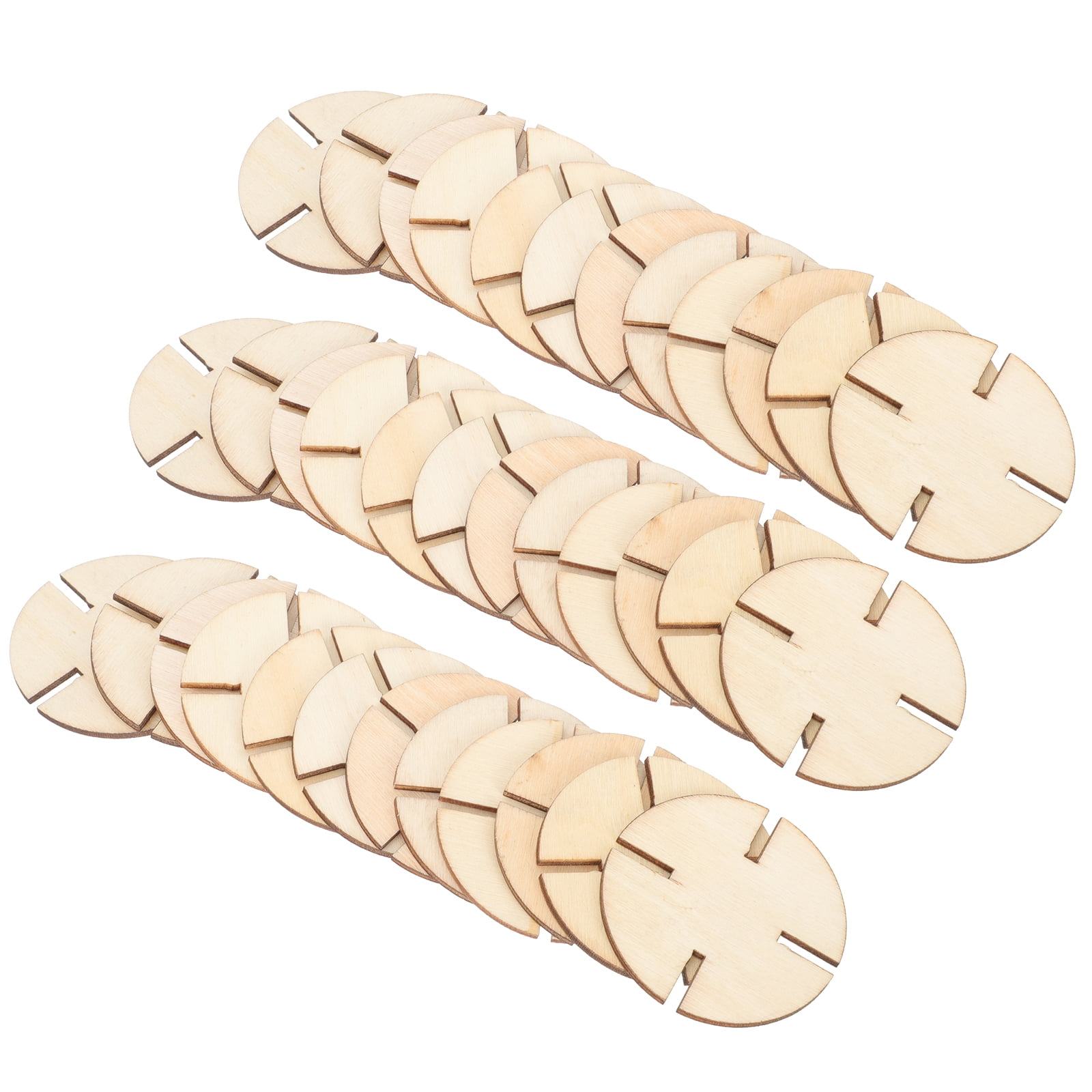 Zehuanyu 50 Pcs Sublimation Door Hanger Blanks Wooden Puzzle Game DIY ...