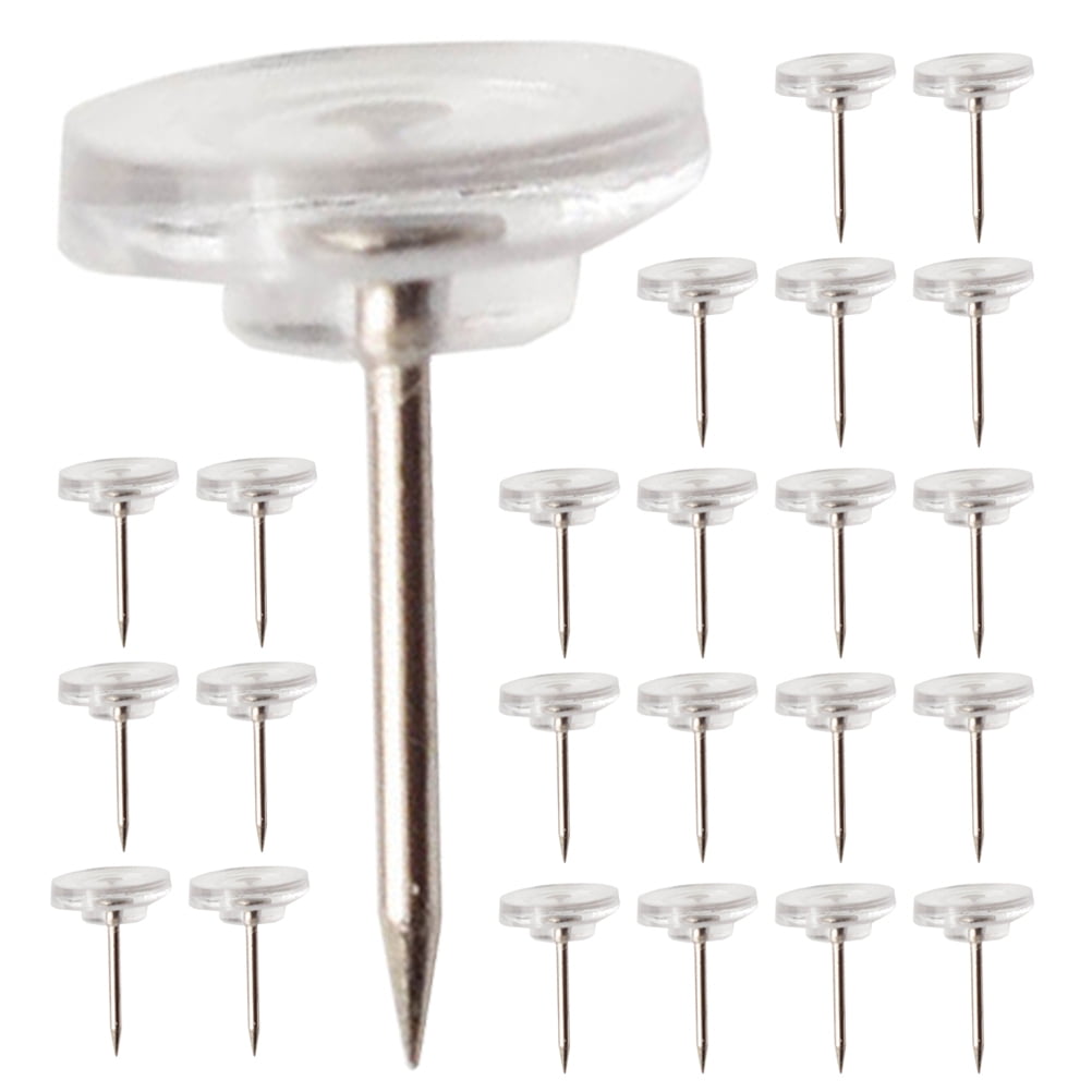 Zehuanyu 50 Pcs Thumb Tacks for Cork Board Wall Push Pin Bulletin ...
