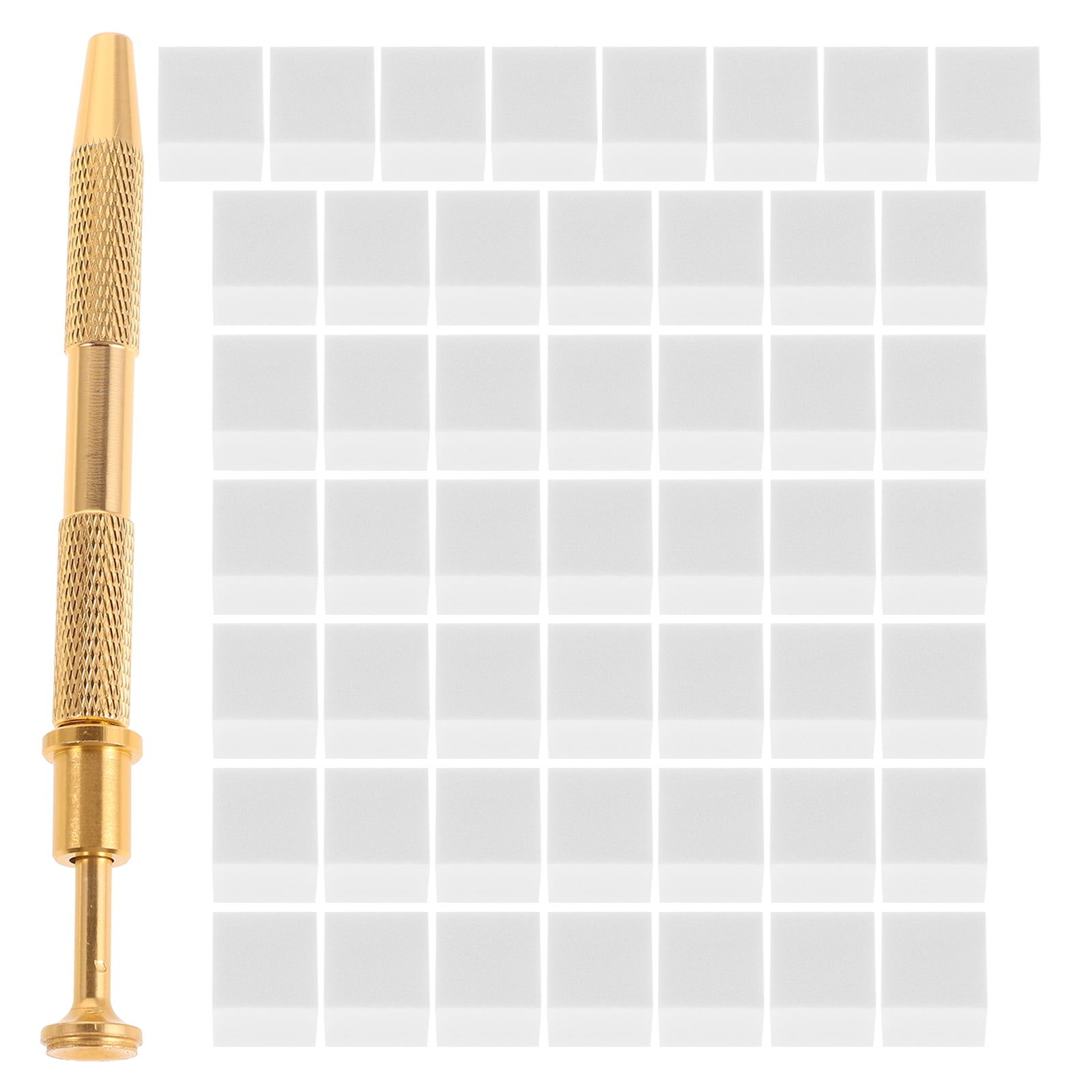 Zehuanyu 50 Pcs Tofu Block Sponge Snake-shaped Decorations Tape Skull ...