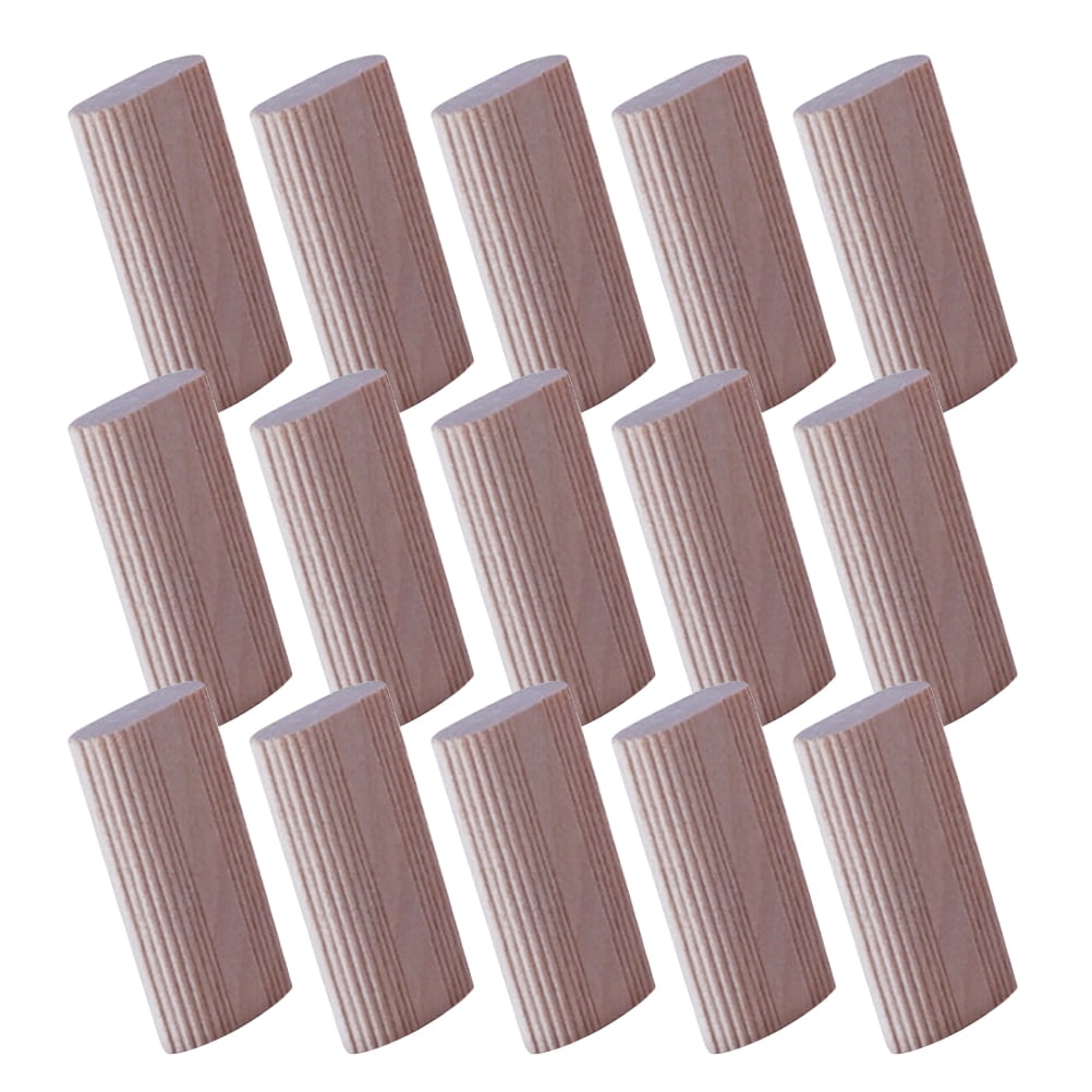 Zehuanyu 50Pcs Domino Tenons Wooden Dowel Fixing Dowel Blocks Wood ...