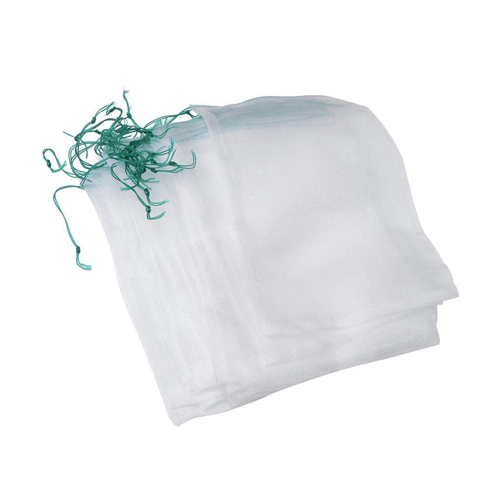 Zehuanyu 50Pcs Nylon Drawstring Mesh Bags Fruit Protective Bags ...