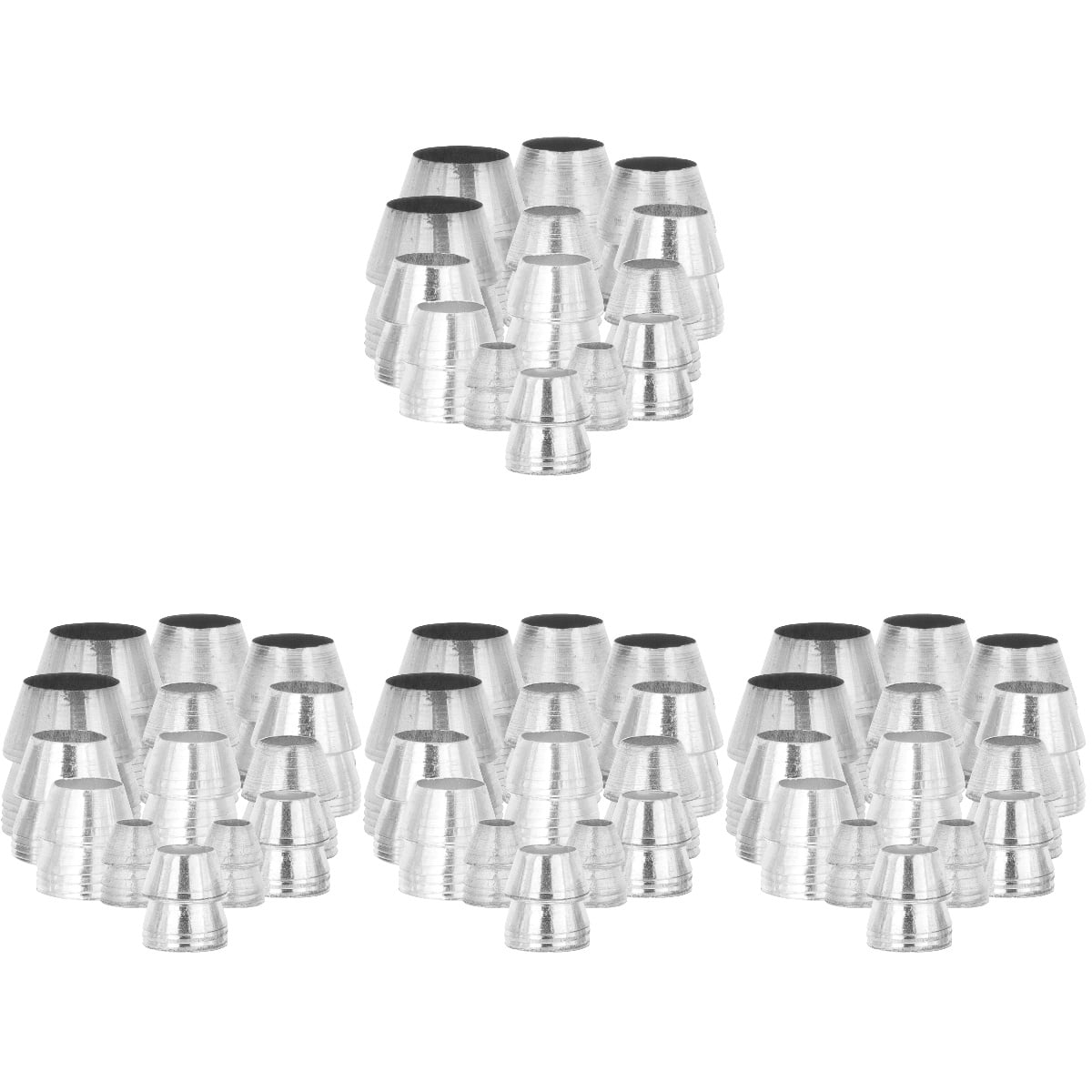 Zehuanyu 56 pcs Axe Handles Splitting Wedges Metal Wedges Taper Fixing ...