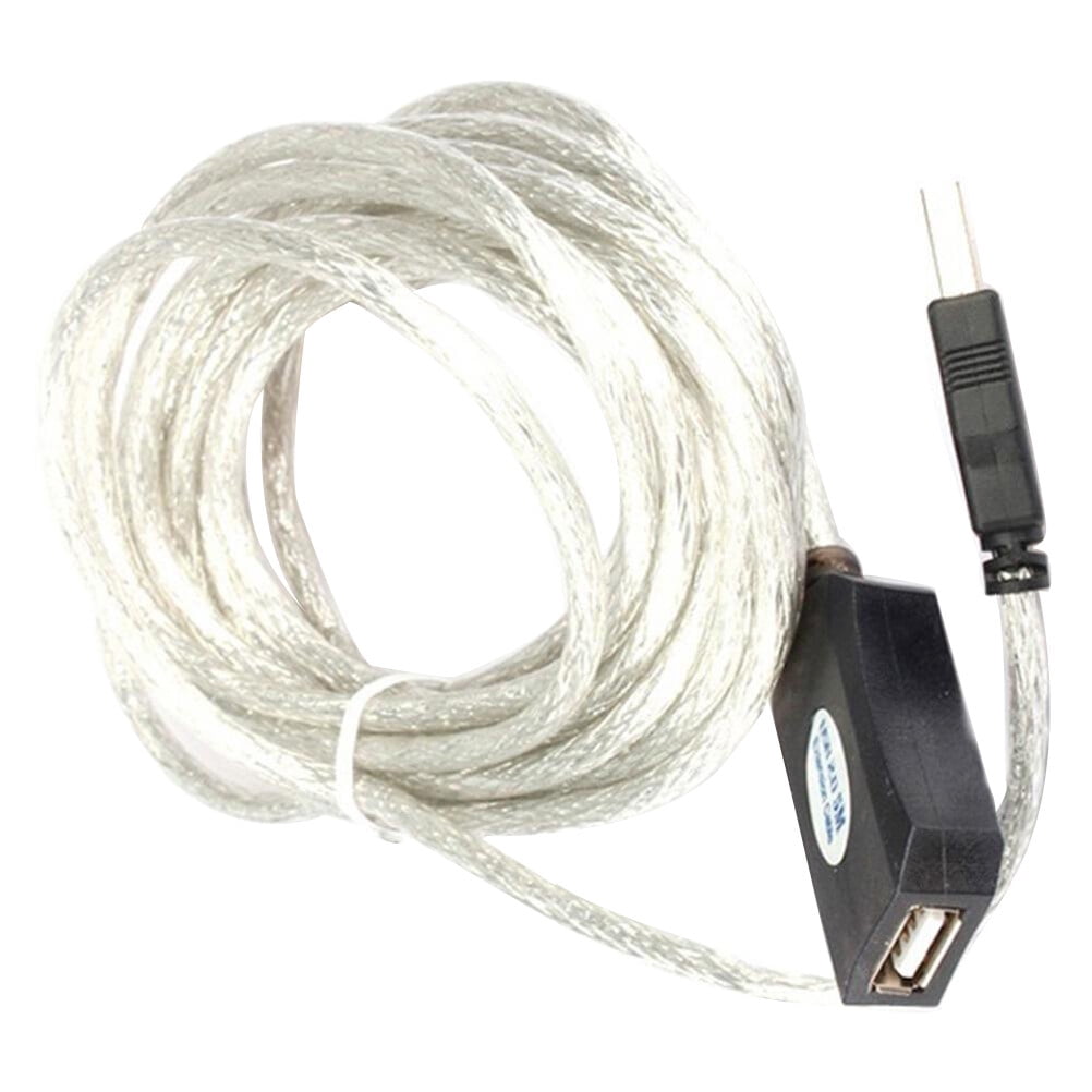 Zehuanyu 5M USB 2.0 Extension Cable A Male to A Female High Active ...