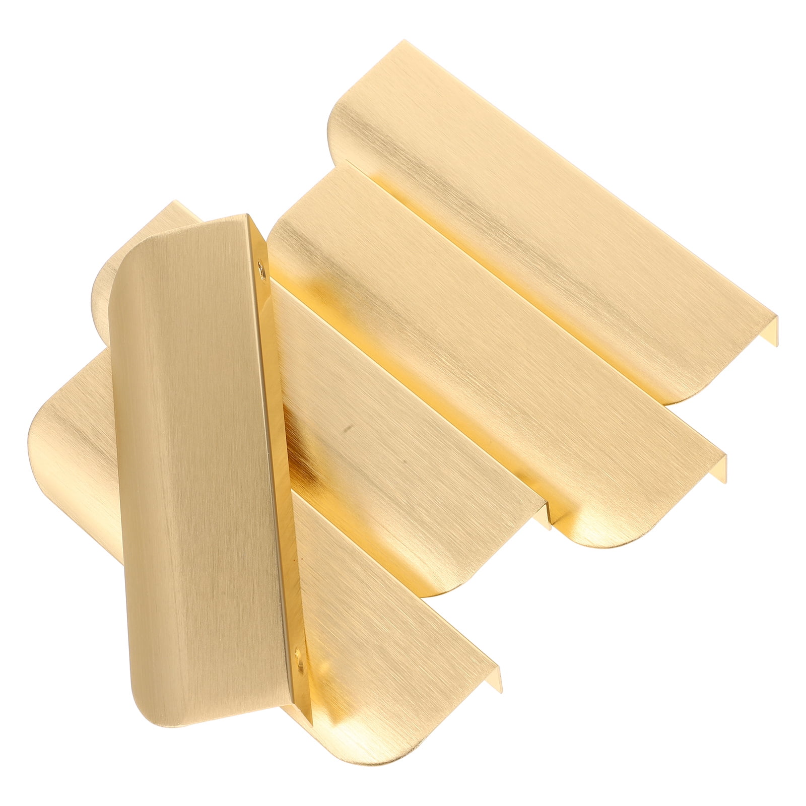 Zehuanyu 5PCS Cabinet Handles Finger Edge Pull Cabinet Handles Aluminum ...