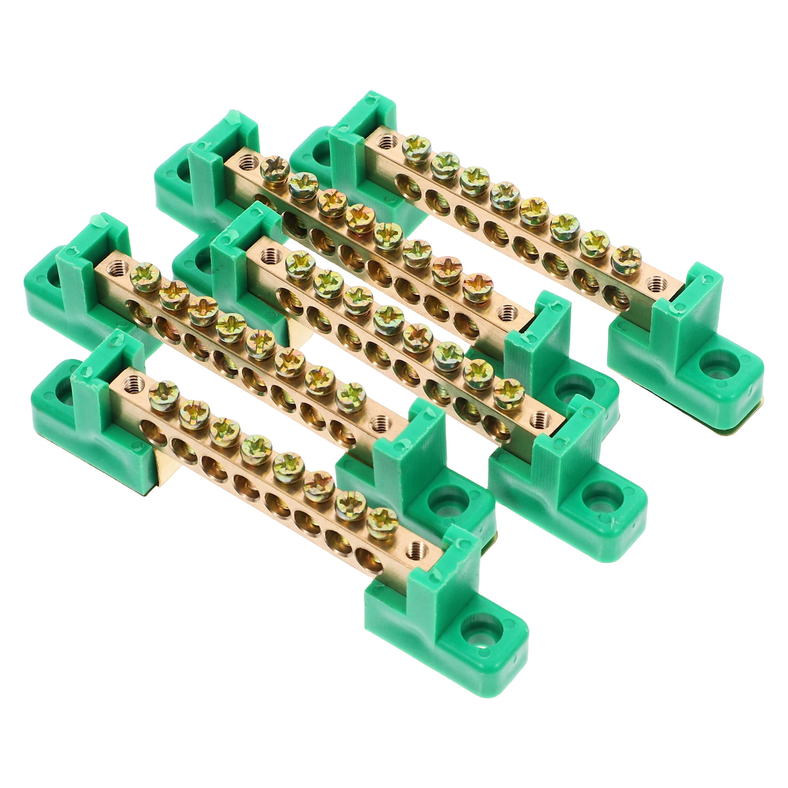 Zehuanyu 5pcs Copper Terminal Blocks Terminal Block Bar Terminal Block ...