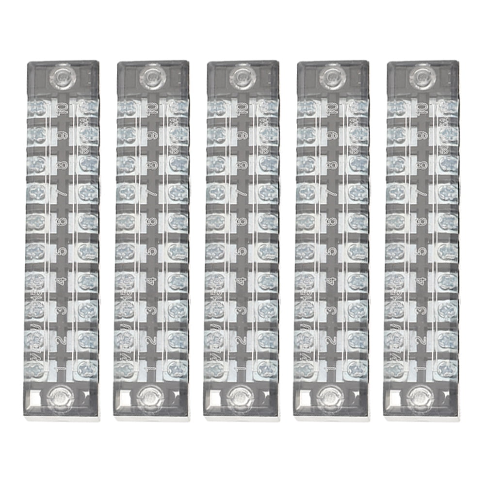 Zehuanyu 5pcs Electrical Connection Block Fixed Terminal Connector Ten ...