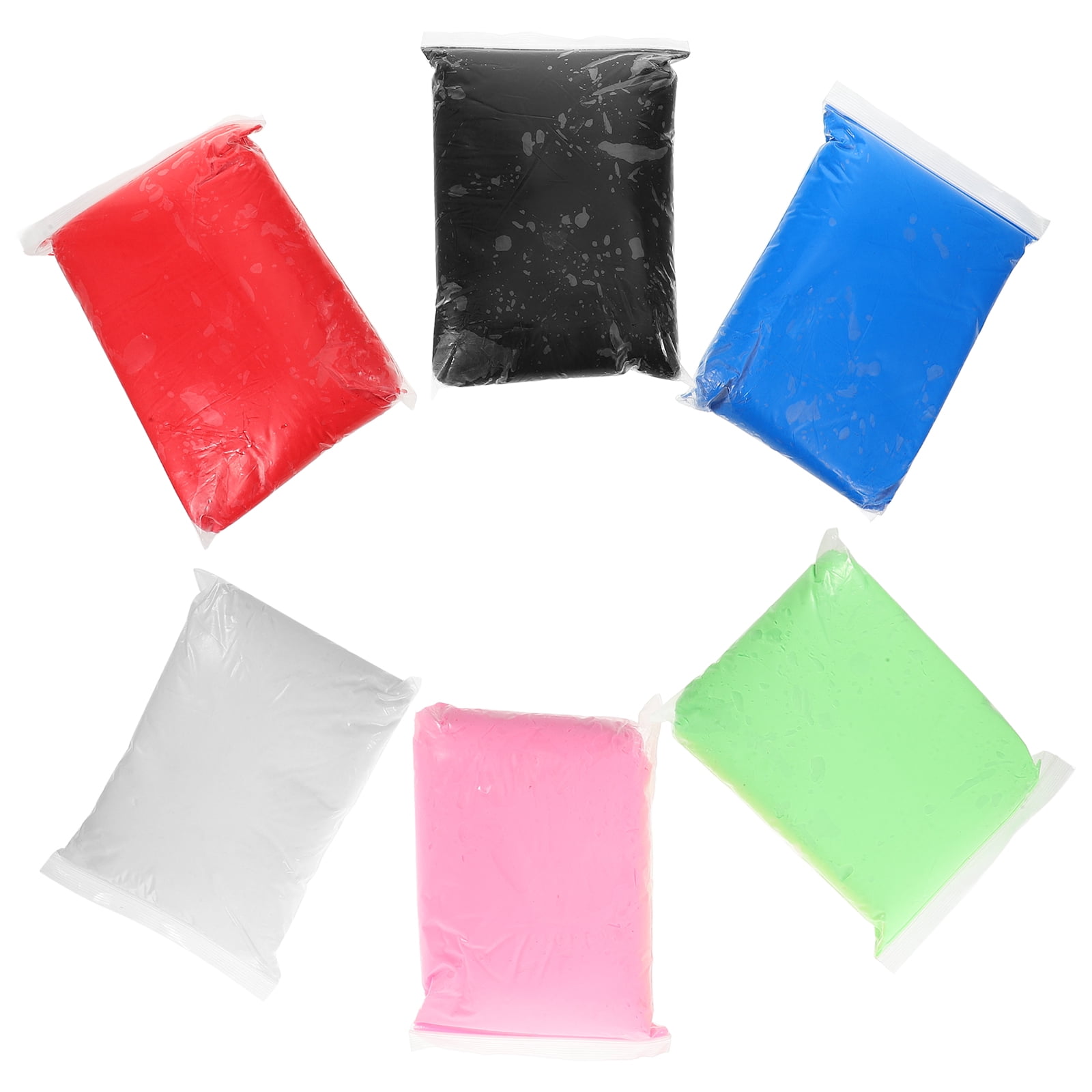 Zehuanyu 6 Bags Ultra Light Air Dry Clay Kit Space Clay Colored Clay ...