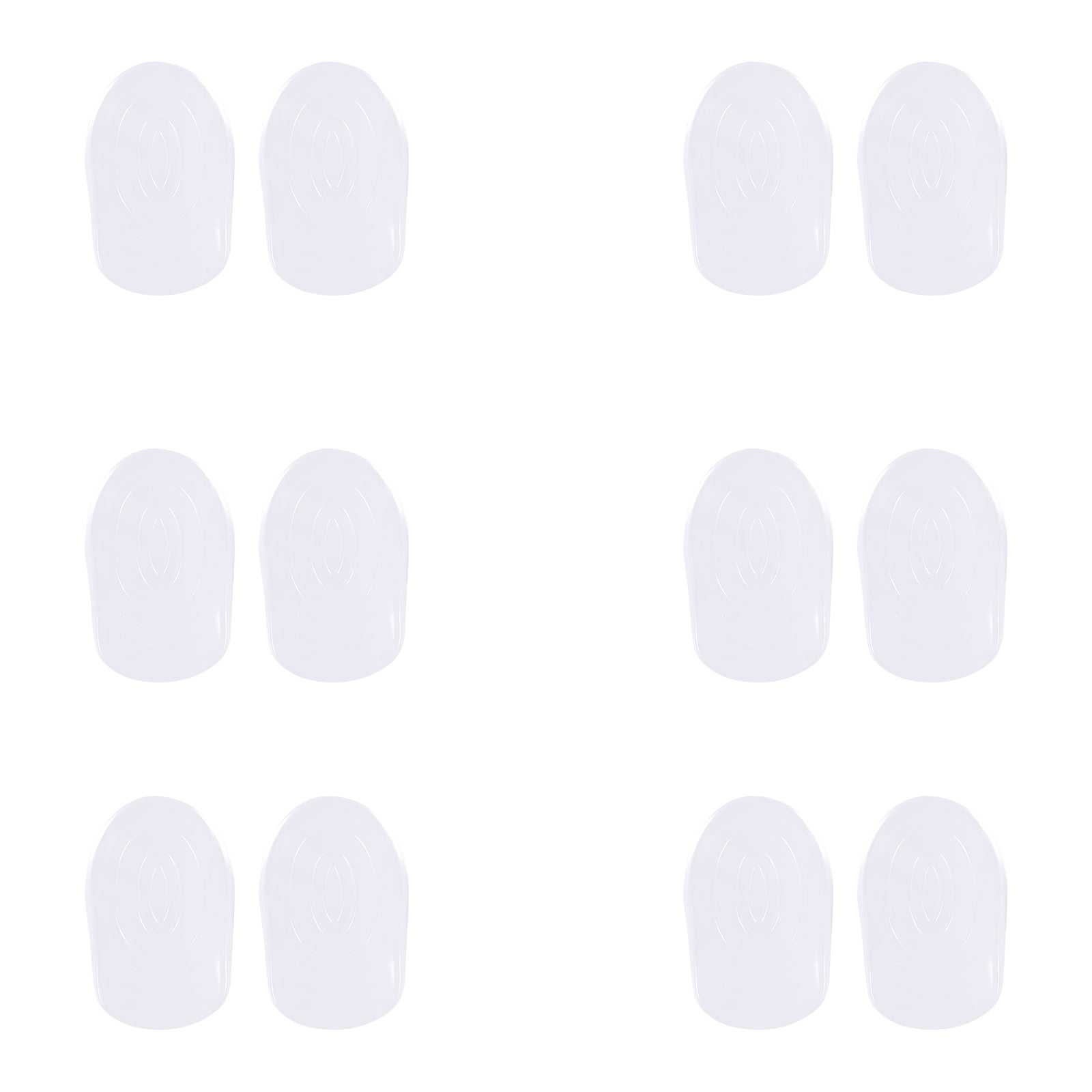 Zehuanyu 6 Pairs Foot Pads Bone Spur Relief Heel Support Shoe Inserts ...