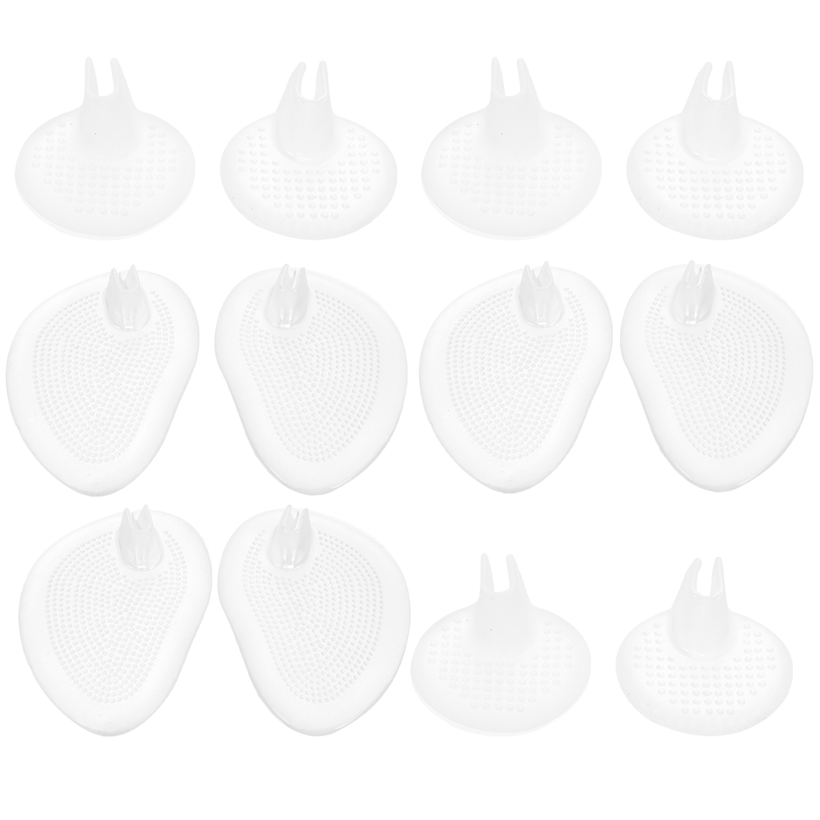 Zehuanyu 6 Pairs Sandals Metatarsal Pads Sandals Ball of Foot Grip Pads ...