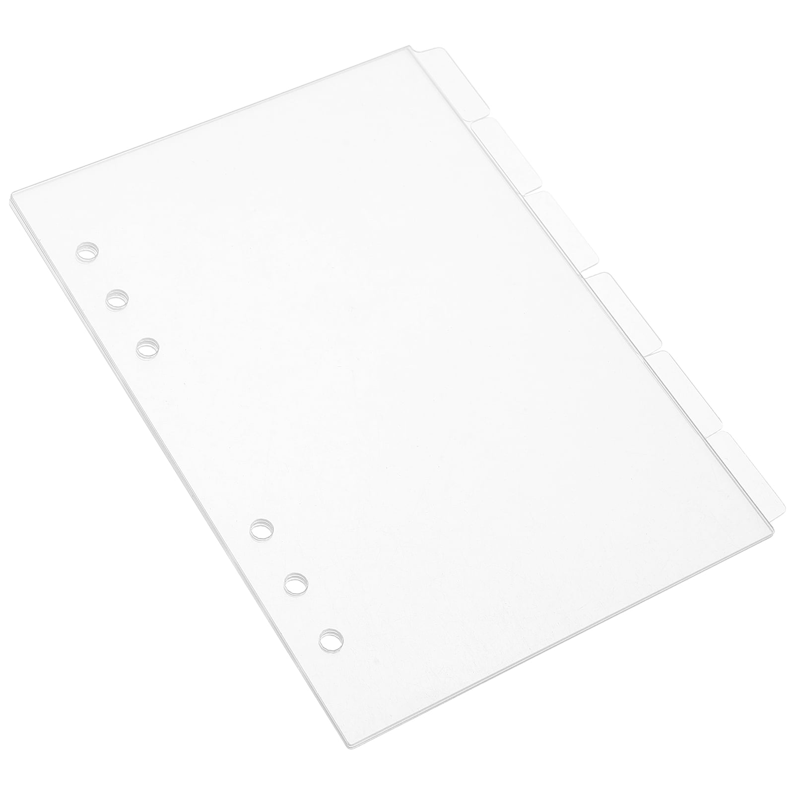 Zehuanyu 6 Pcs Acrylic Binder Pot Handle Parts Storage Container ...