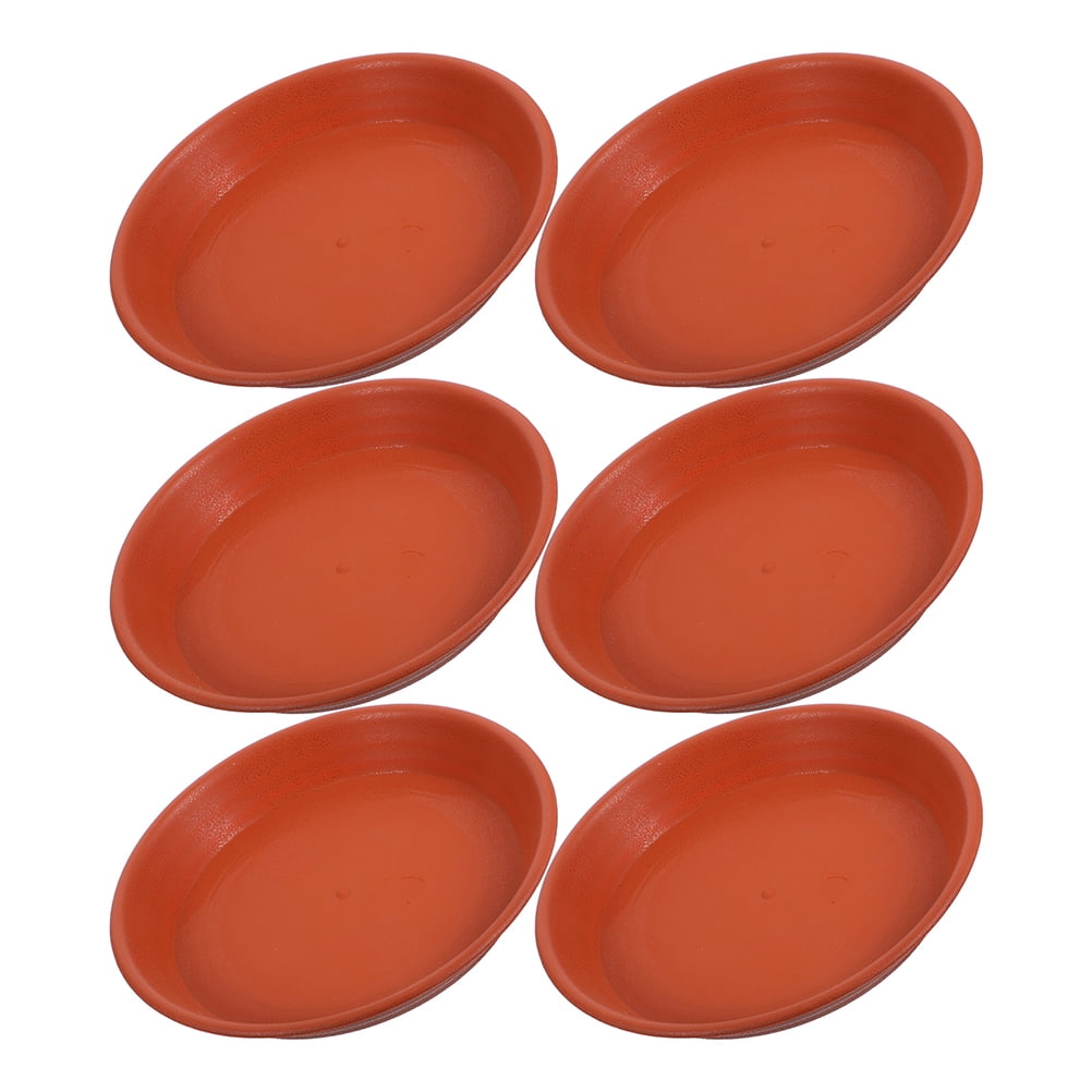 Zehuanyu 6 Pcs Flower Pot Drip Tray Plant Water Catcher Outer Diameter ...