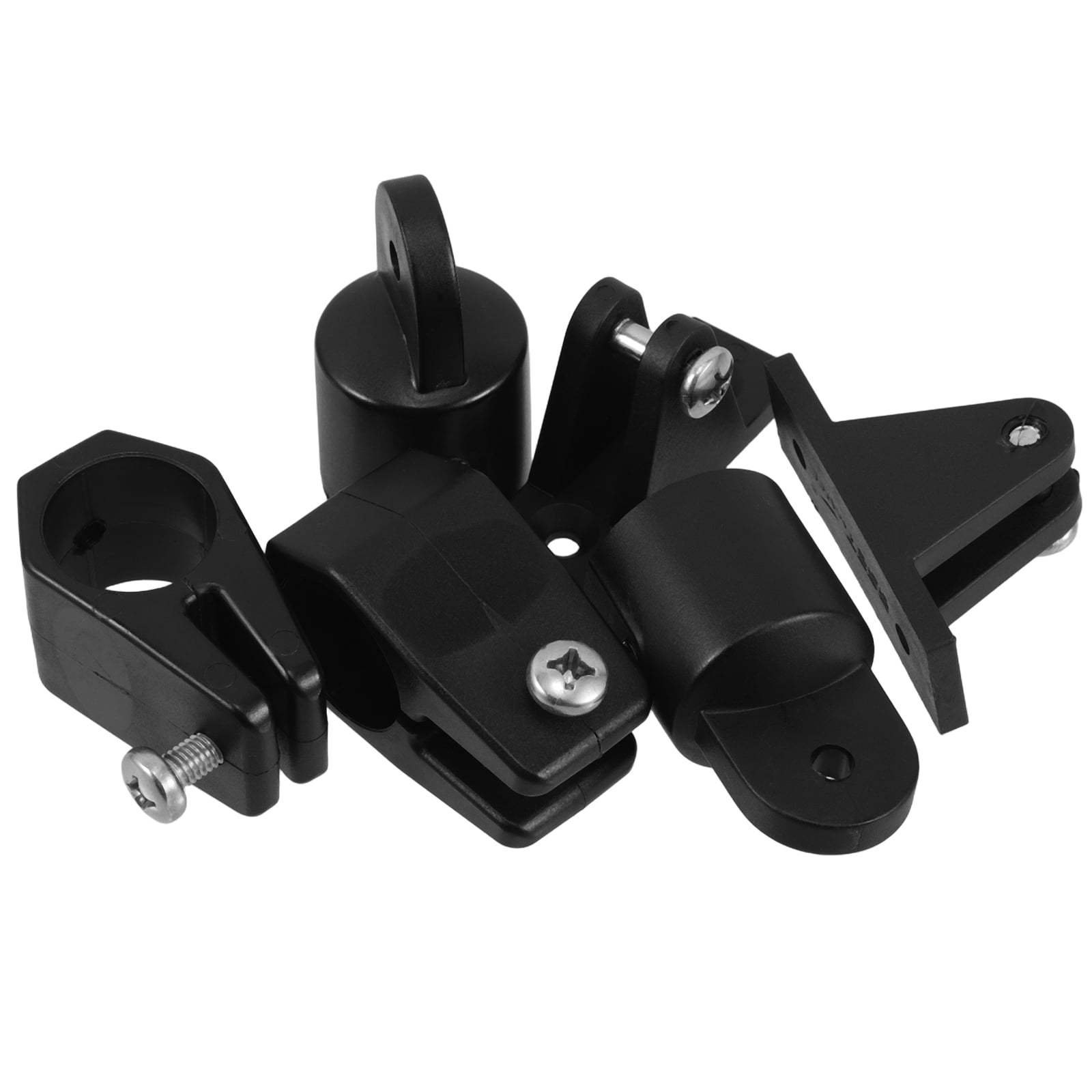 Zehuanyu 6 Pcs Adjustable Clothes Hanger Rack Awning Fixed Bracket 6 ...