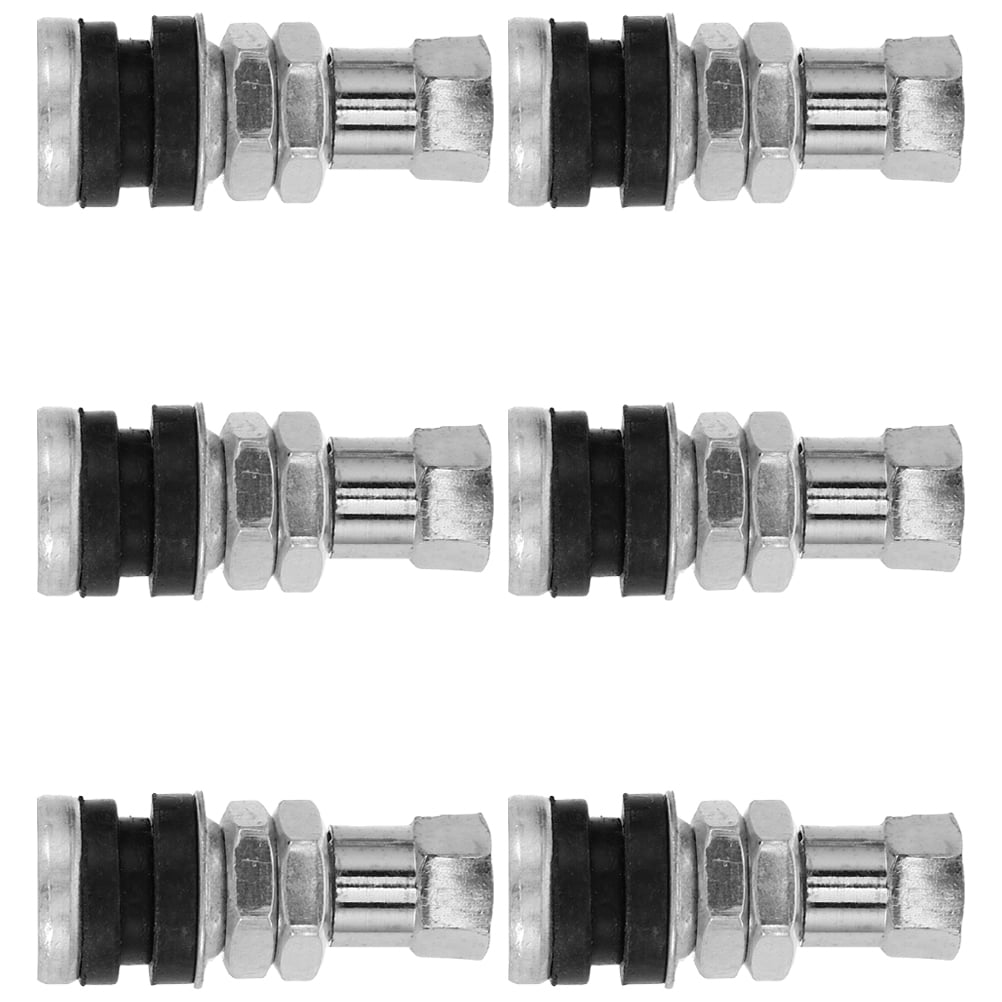 Zehuanyu 6 Pcs Tire Valve Motorcycle Heavy Duty Stem High Pressure ...