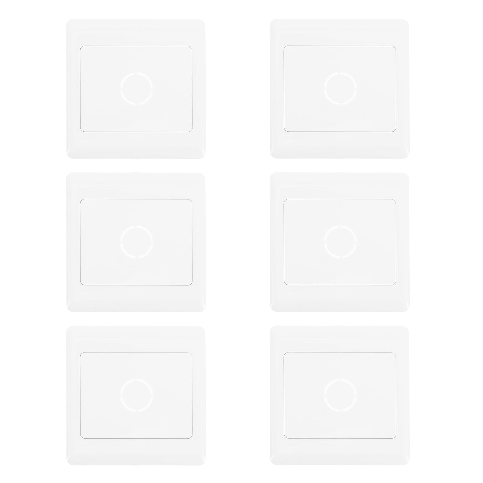 HEMOTON 6 Pcs White Outlet Cover Plate Waterproof Junction Box Cable ...