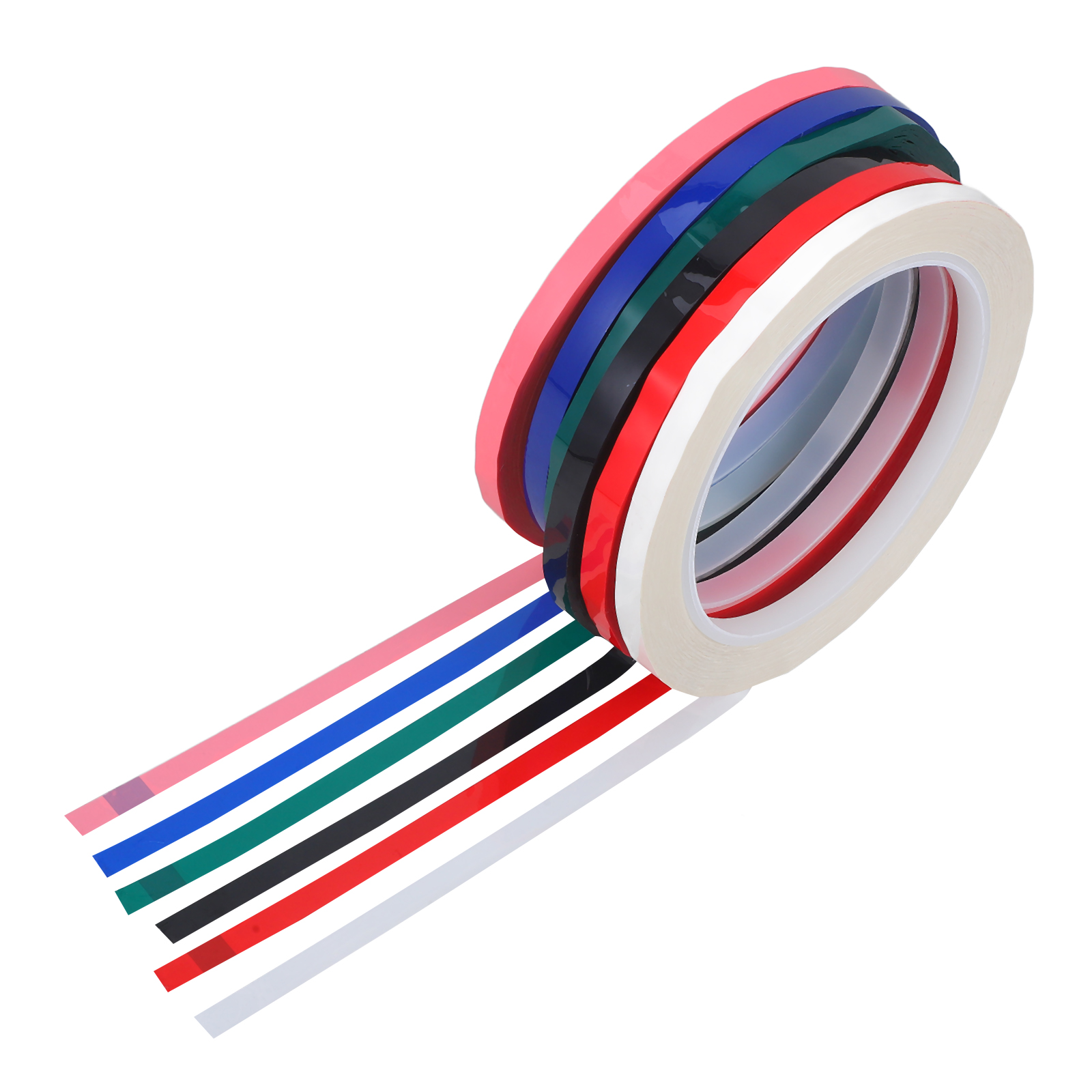 Zehuanyu 6 Rolls Dry Erase Board Tape Multi-use Insulation Detachable ...