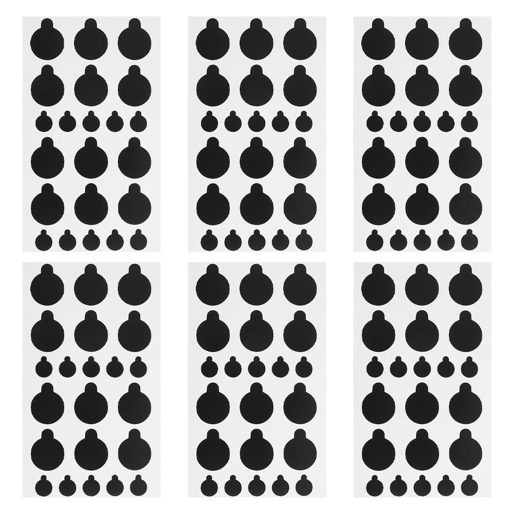 Zehuanyu 6 Sheets Door Lock Rod LED Light Shielding Sticker - Walmart.com