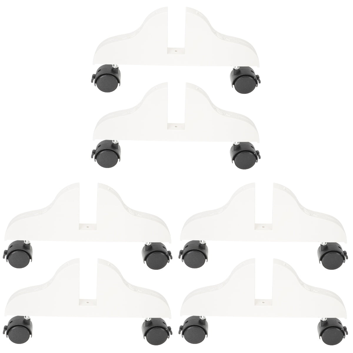 Zehuanyu 6 pcs Screen Divider Base Room Divider Stand Base Folding Room ...