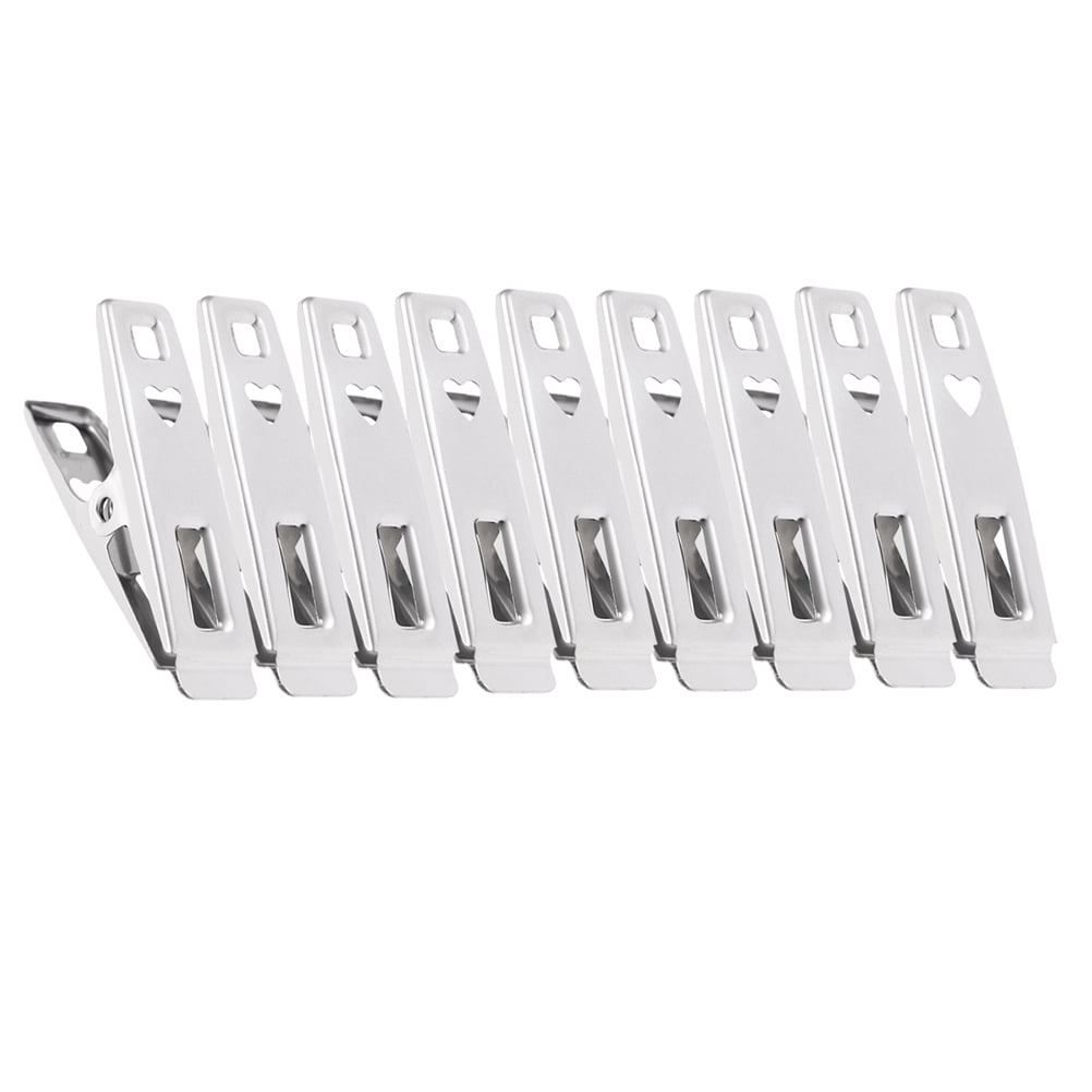 Zehuanyu 60 PCS Kit Banner Hooks Coat Hangers Clothes Racks Mini Tongs ...