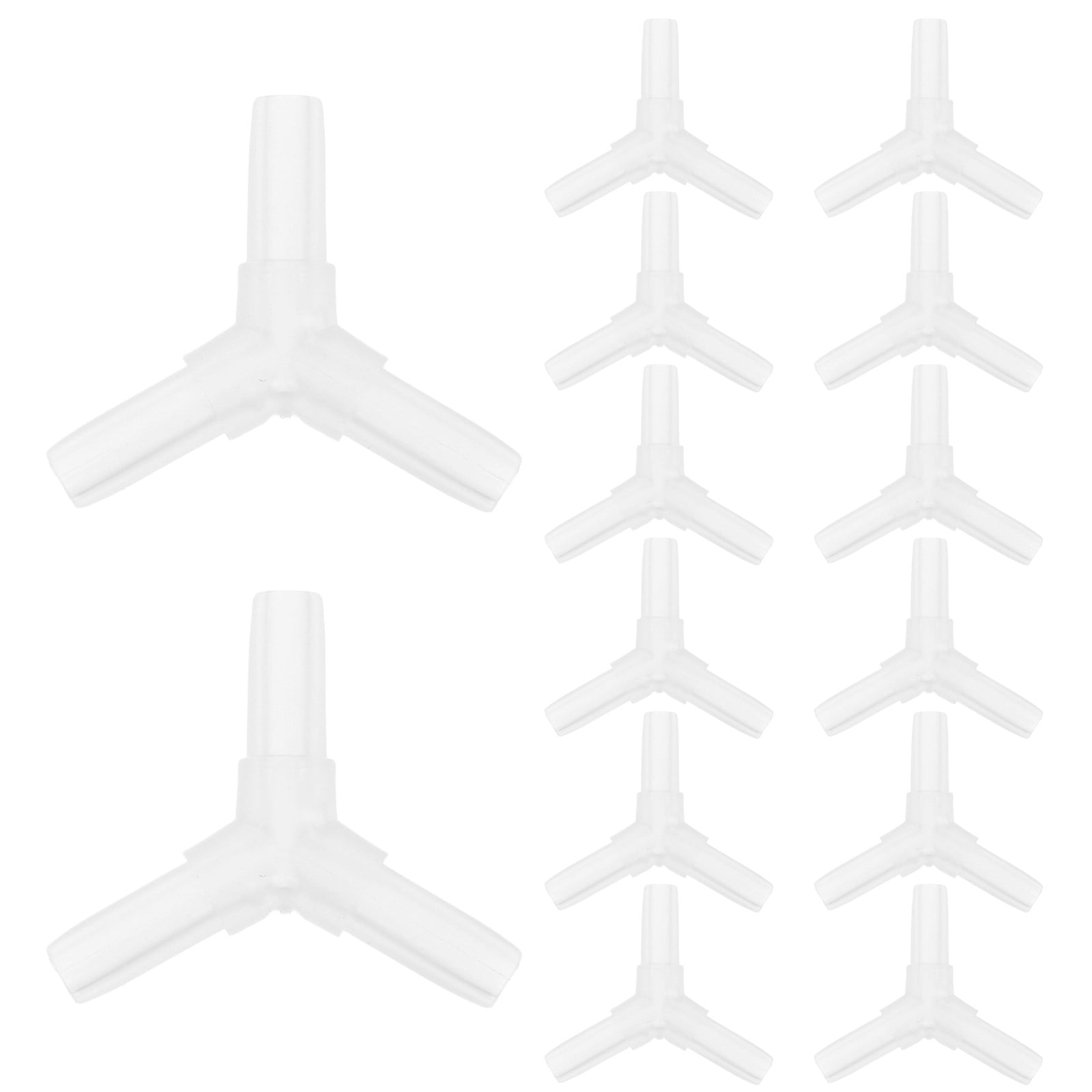 Zehuanyu 60 Pcs Shunt Connector Accessories PVC Pipes Draw Latch Bolt ...