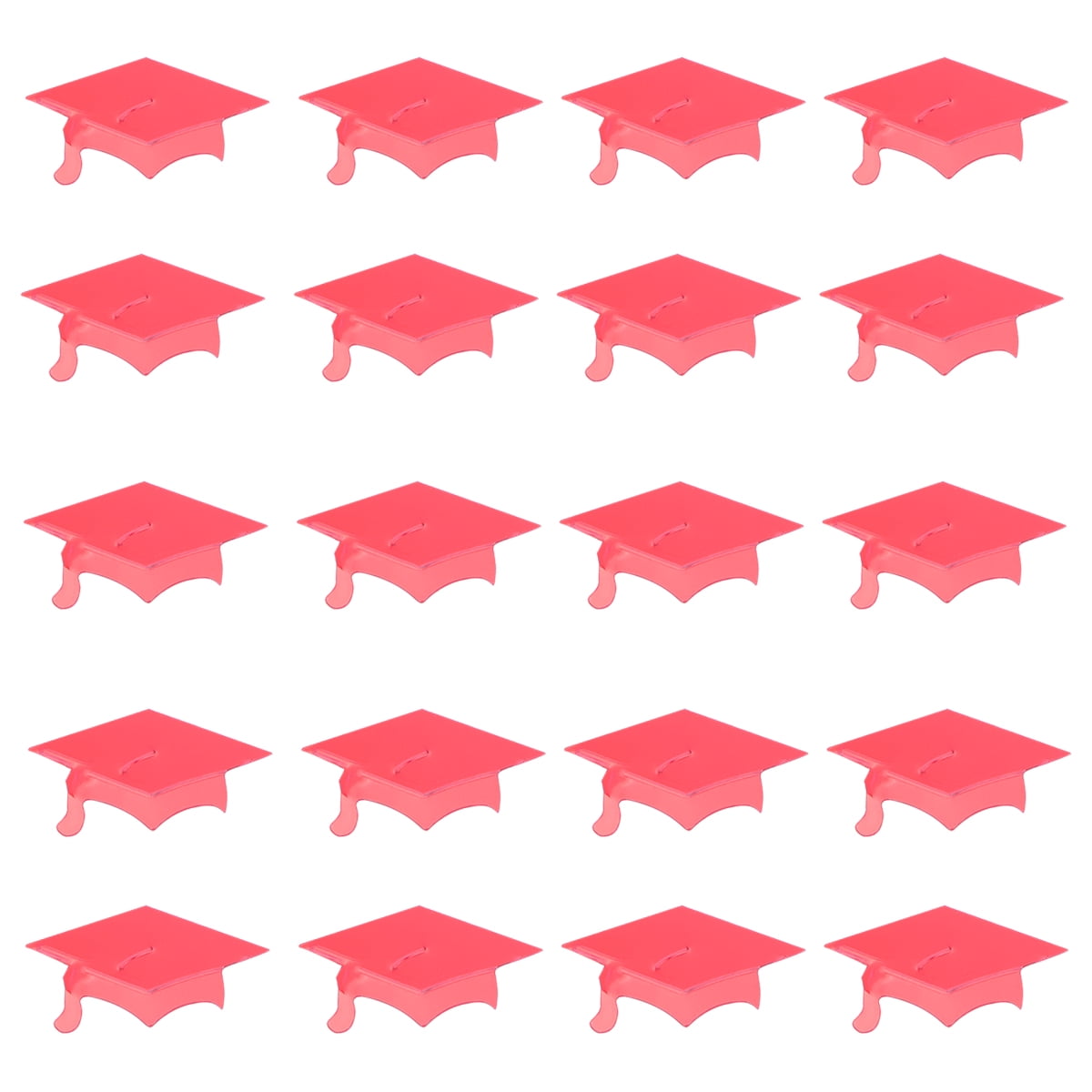 Zehuanyu 600 Pcs Metallic Graduation Cap Confetti Mini Student ...