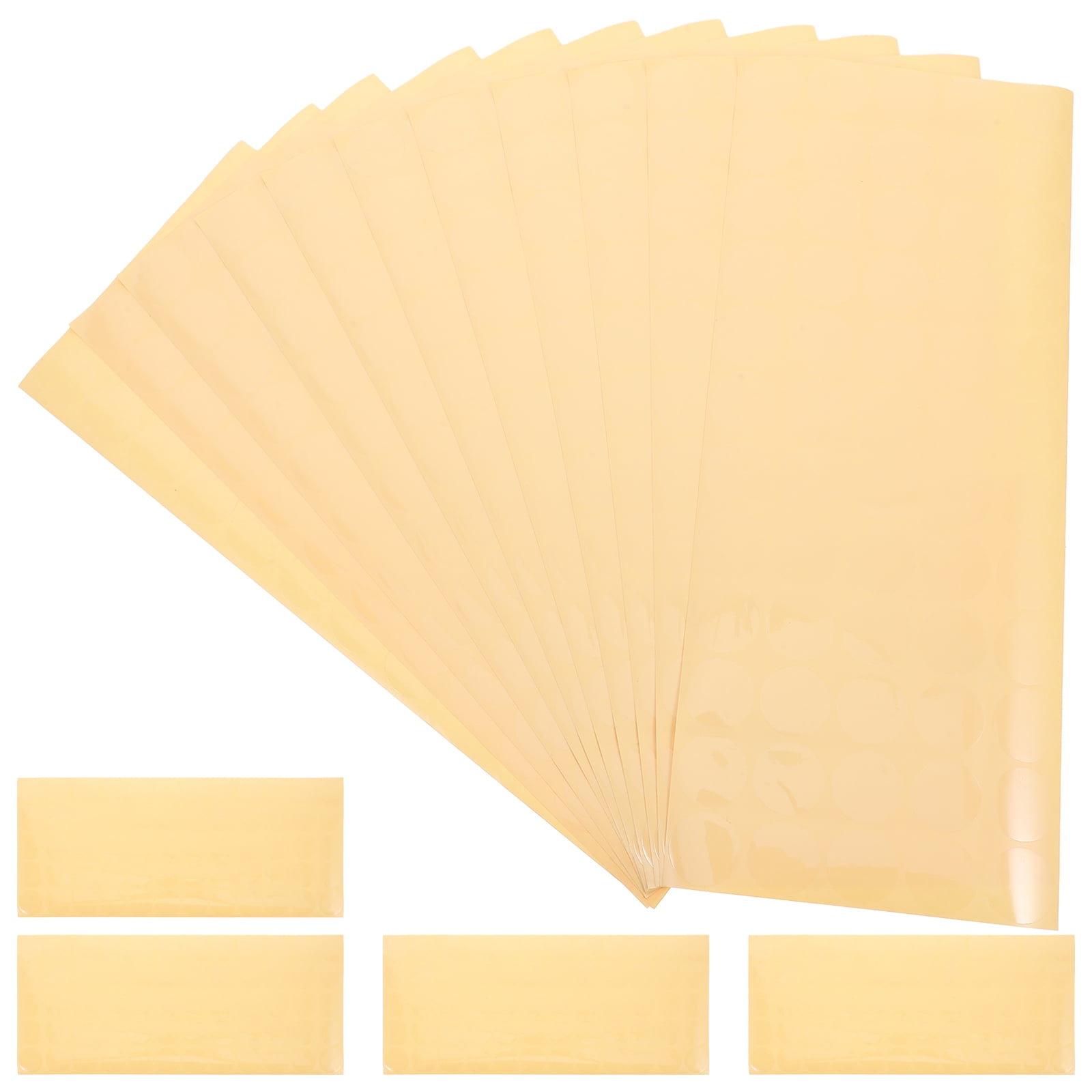 Zehuanyu 600pcs Clear Round Stickers Circle Envelope Seals Food Package ...