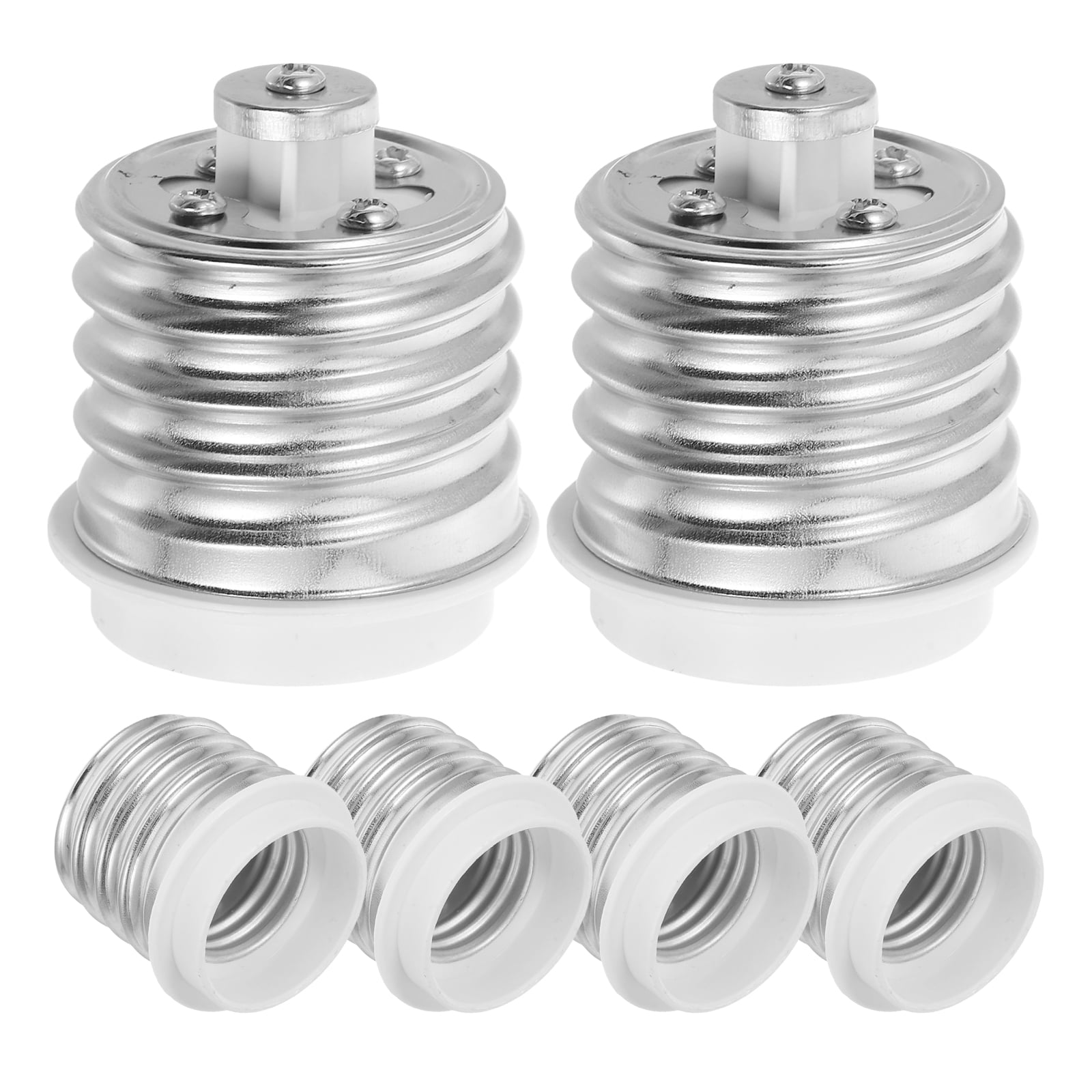 Zehuanyu 6PCS Black E40 to E27 Light Bulb Socket Light Bulb Socket ...
