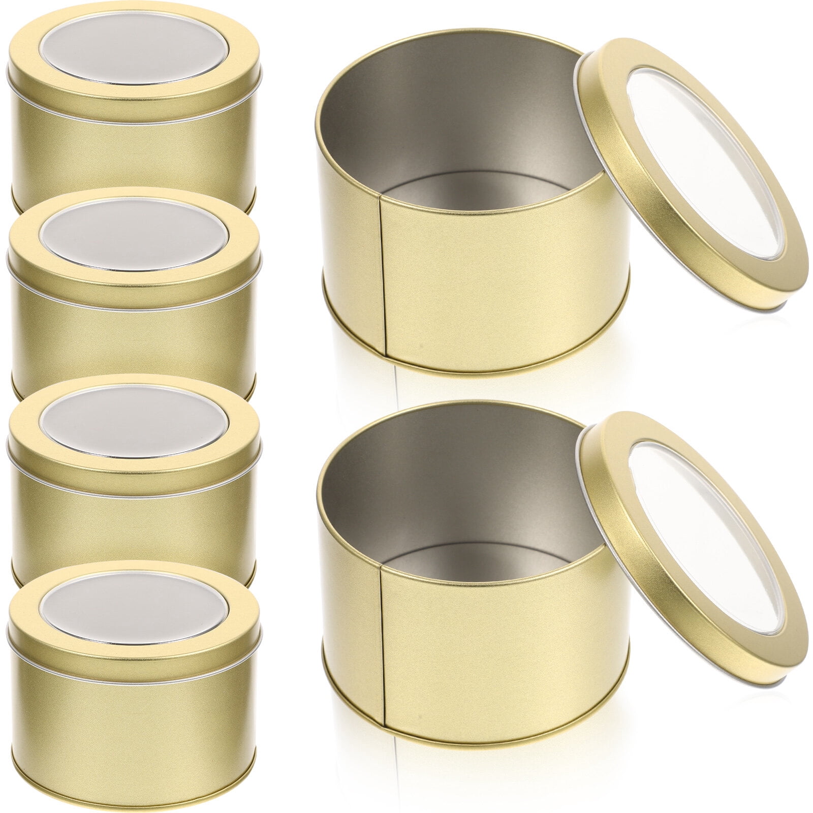 Zehuanyu 6Pcs Metal Flower Bucket Decorative Compact Plants Pot ...