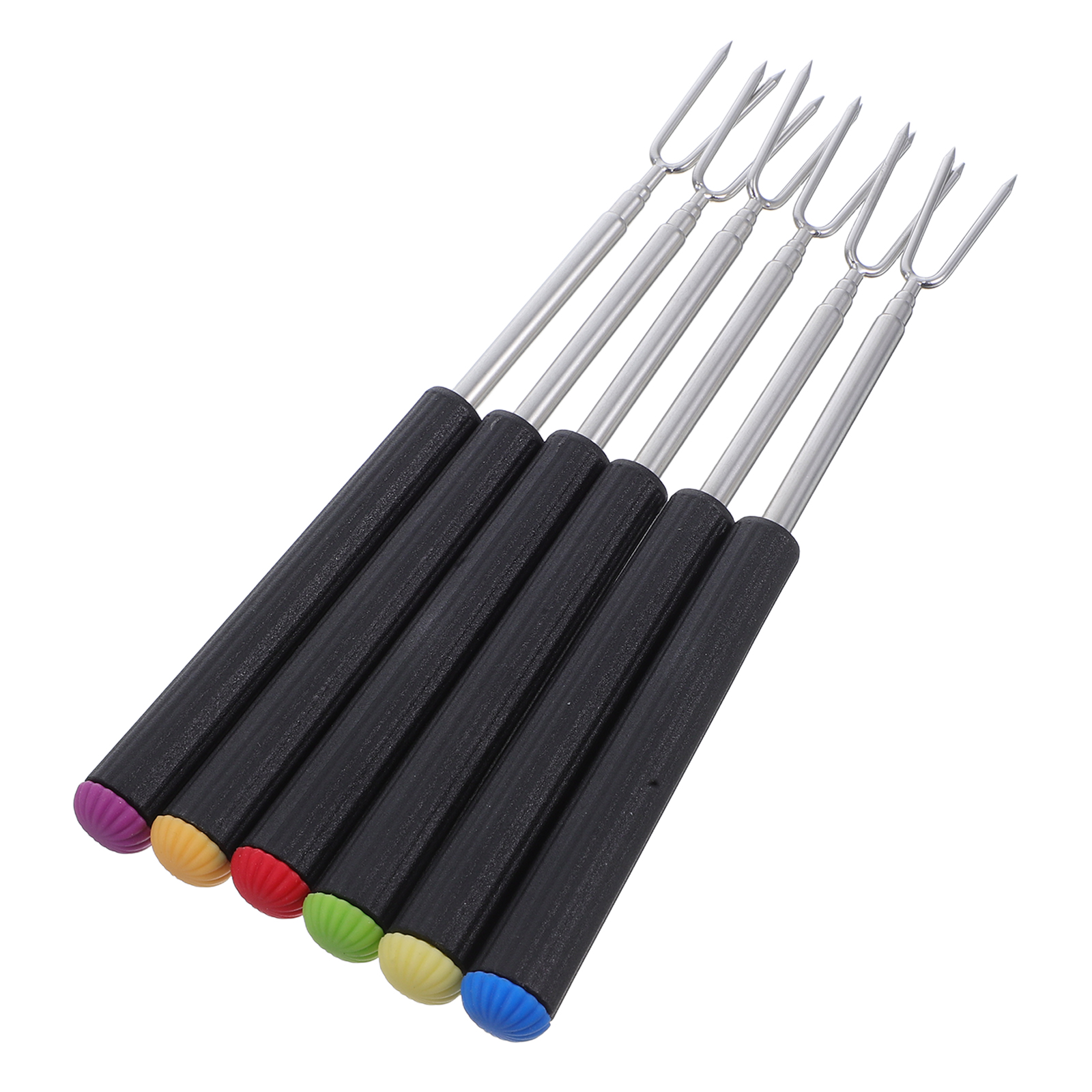 Zehuanyu 6Pcs Stainless Steel Chocolate Dipping Forks Cheese Fruit ...
