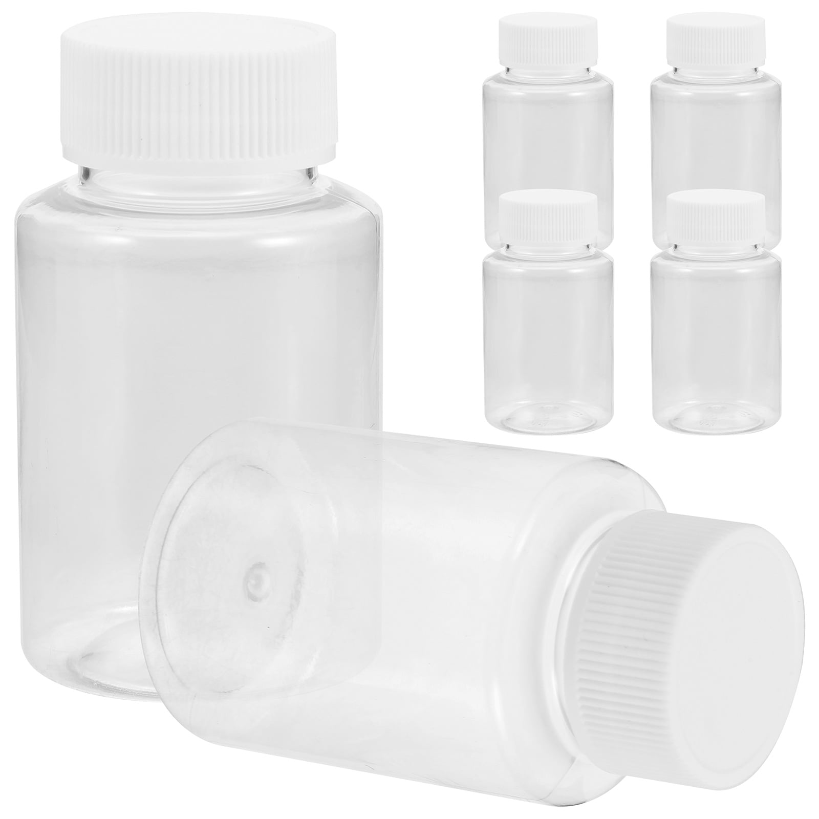 Zehuanyu 6pcs Oil Sample Bottles Wide Mouth Reagent Bottles Laboratory ...