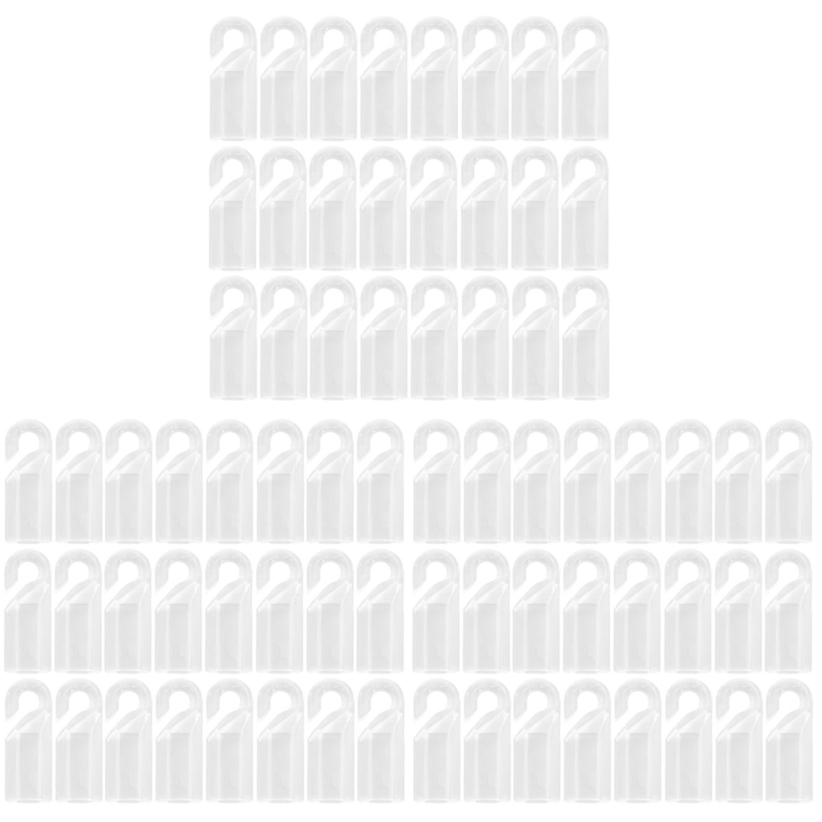 Zehuanyu 72 pcs Vertical Blind Wand Rod Tip Hook Wand Tip Hook Sleeve ...