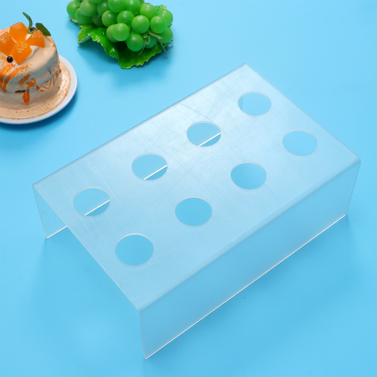 Zehuanyu 8 Holes Rack for Mini Cornet Tube Display Stand Ice Cream ...