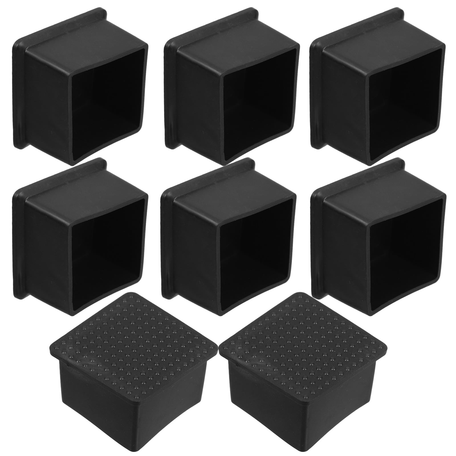 8pcs Plastic Chair Leg Caps Protectors for Chairs and Furniture Floor ...