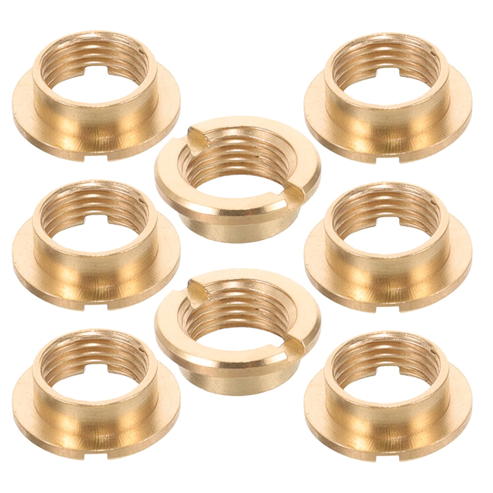 Zehuanyu 8 Pcs Quartz Mechanism Movement Nuts Quartz Clock Nut For Wall ...