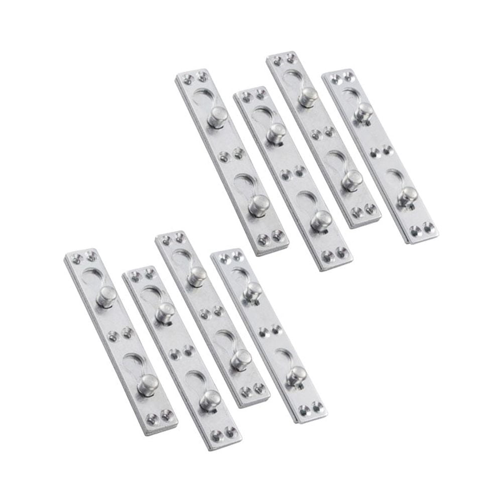 Zehuanyu 8 Pcs Connecting Hinge Platform Bed Spring Loaded Door Hinges ...