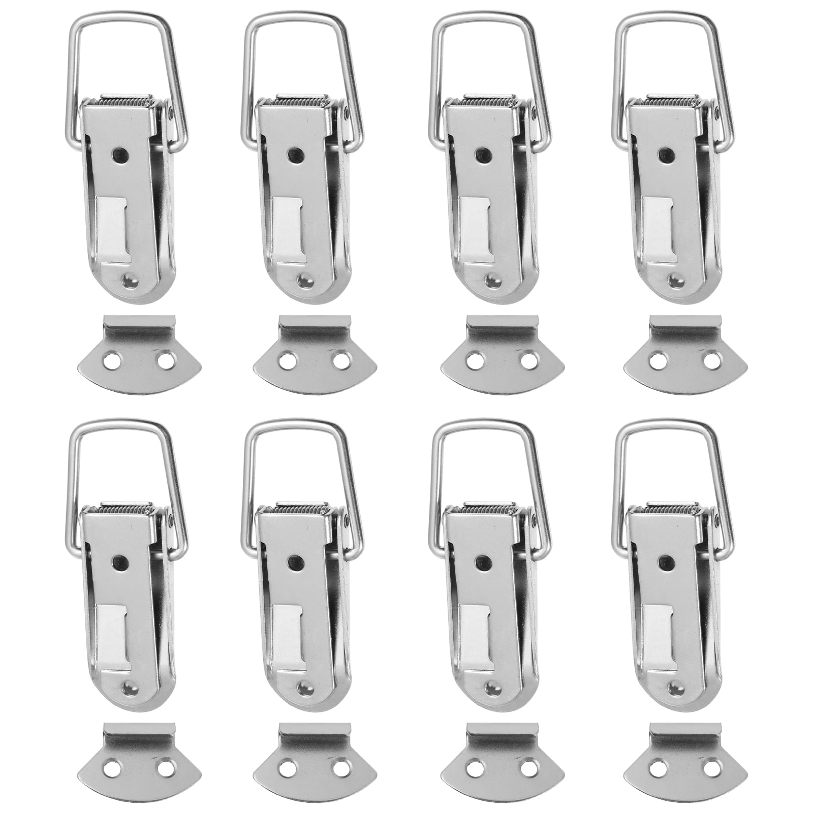 Zehuanyu 8 Sets Stainless Steel Toggle Latch Lock Buckle Gate Clamps ...