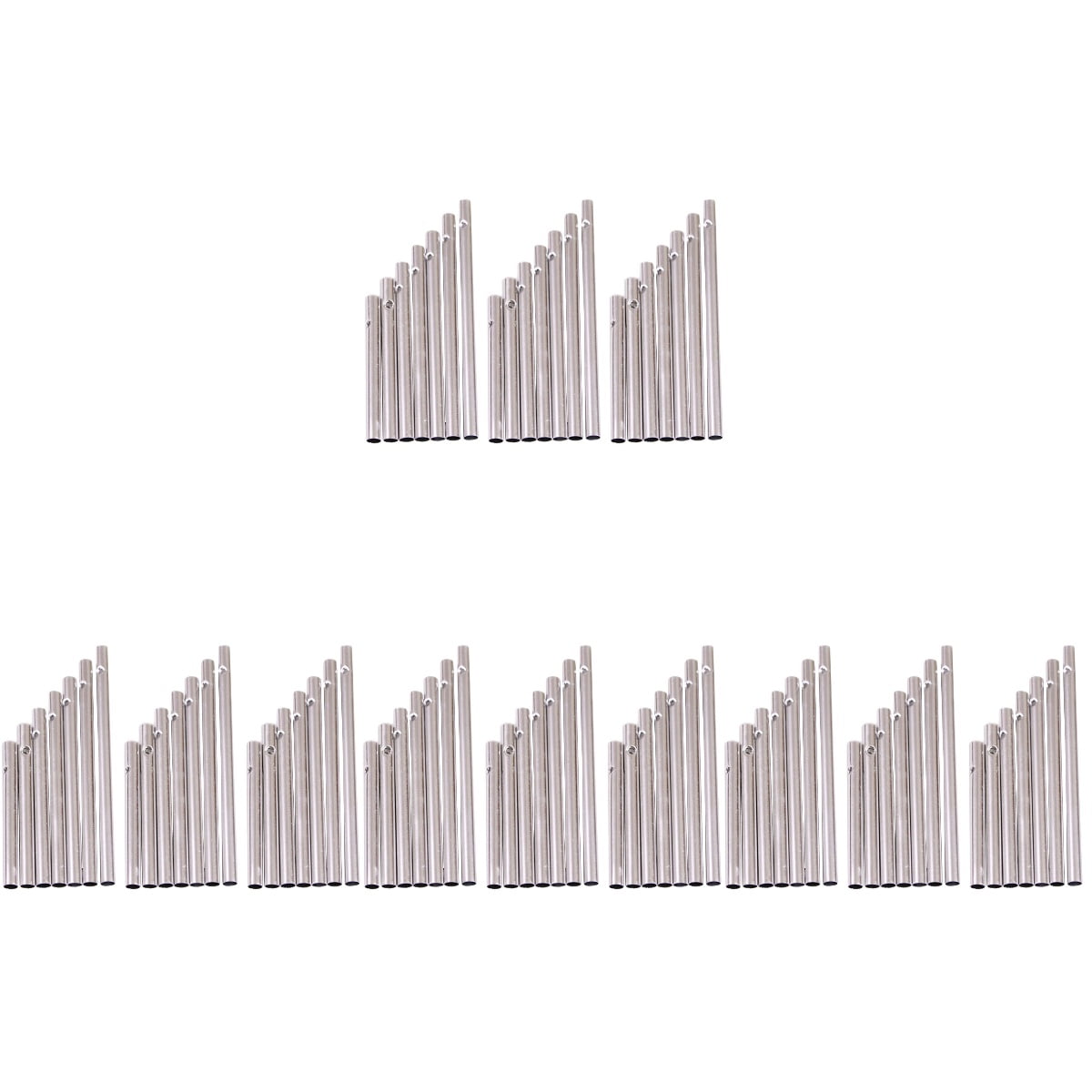 Zehuanyu 84 PCS Different Length Wind Chime Tubes DIY Aluminium Tone ...