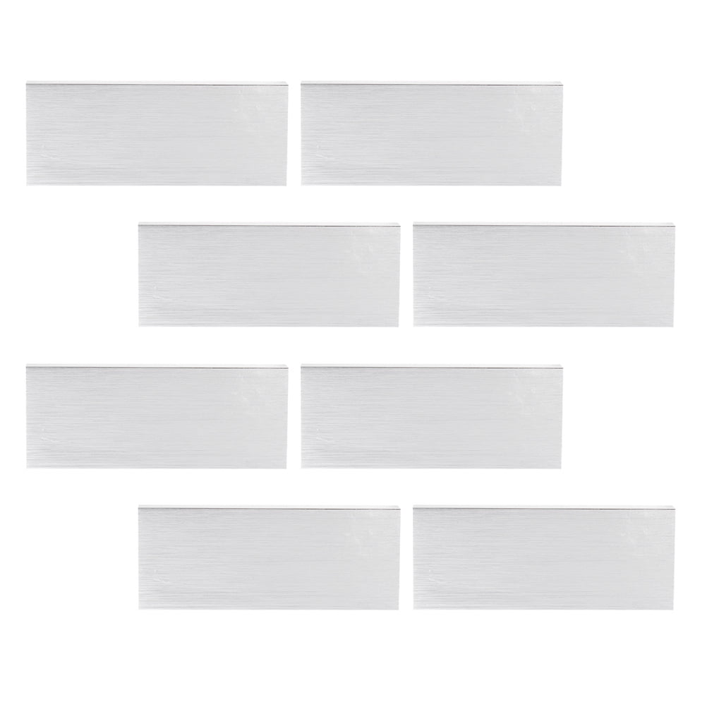 Zehuanyu 8pcs Aluminum Finger Pulls Concealed Pull Handles for Kitchen ...