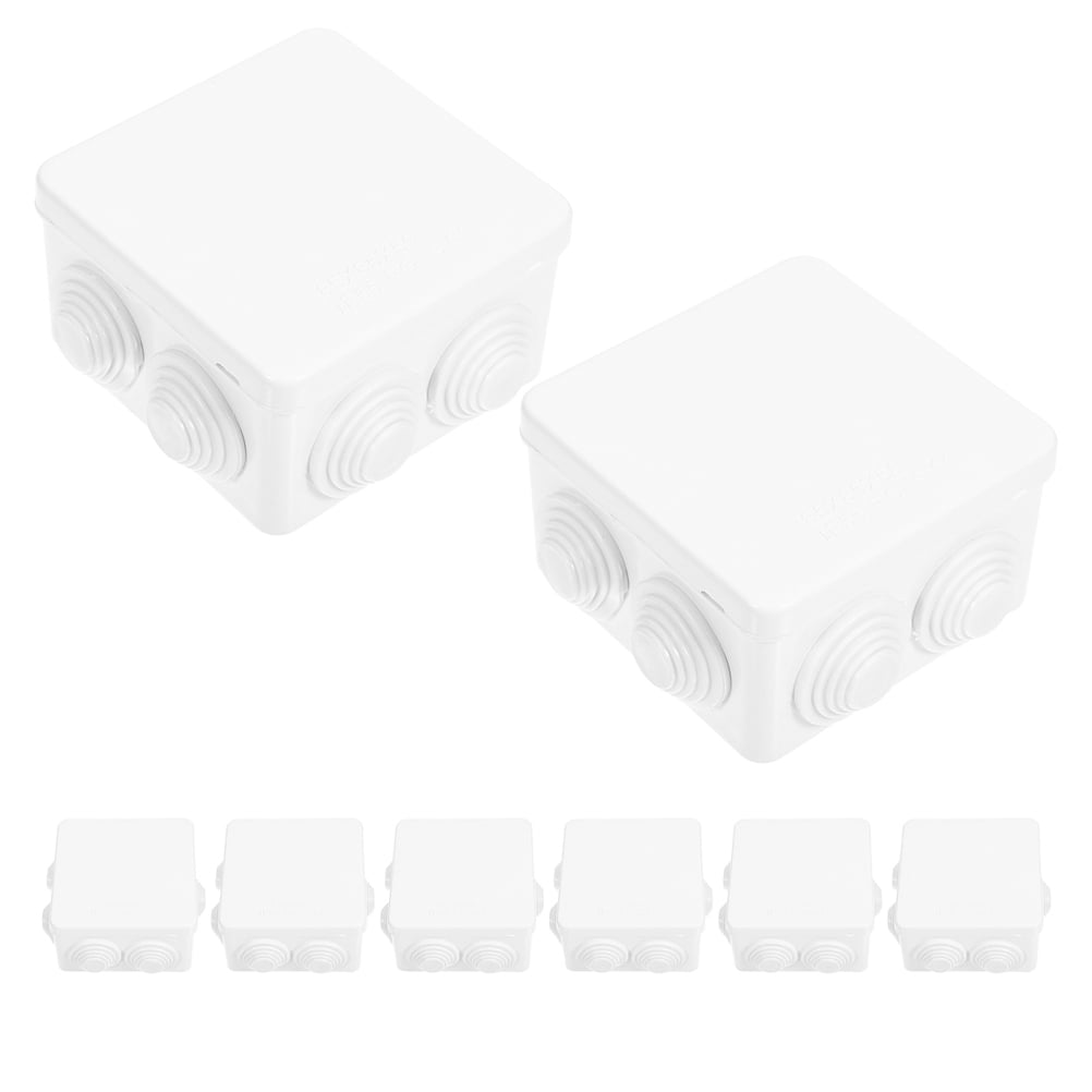 Zehuanyu 8pcs Outdoor Electrical Junction Box Waterproof Project Box ...