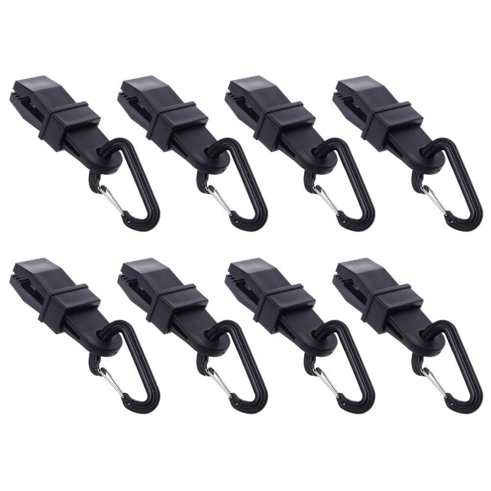 Zehuanyu 8pcs Plastic Fastener Clips Peg Cordlock Fastener for Tent ...