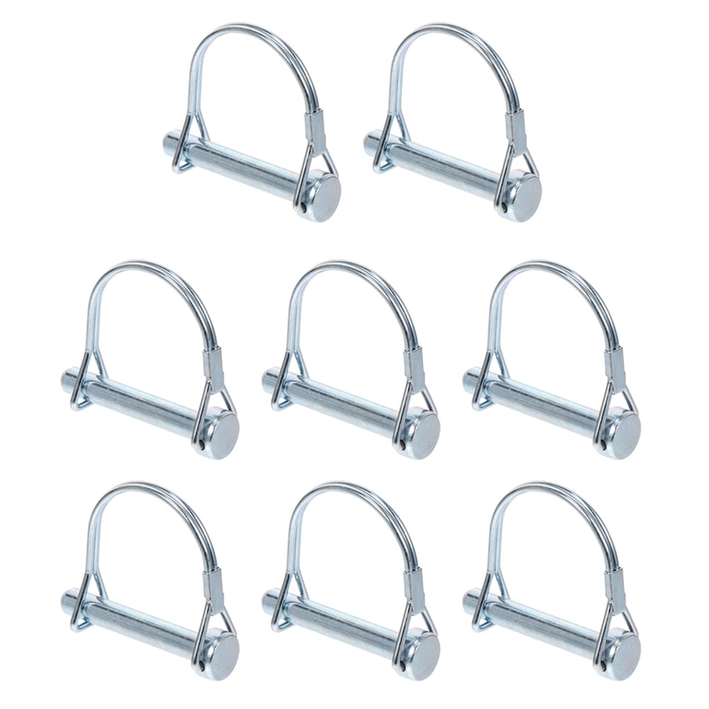 Zehuanyu 8pcs Wire Lock Pin Heavy Duty Safety Coupler Pin Shaft Locking ...