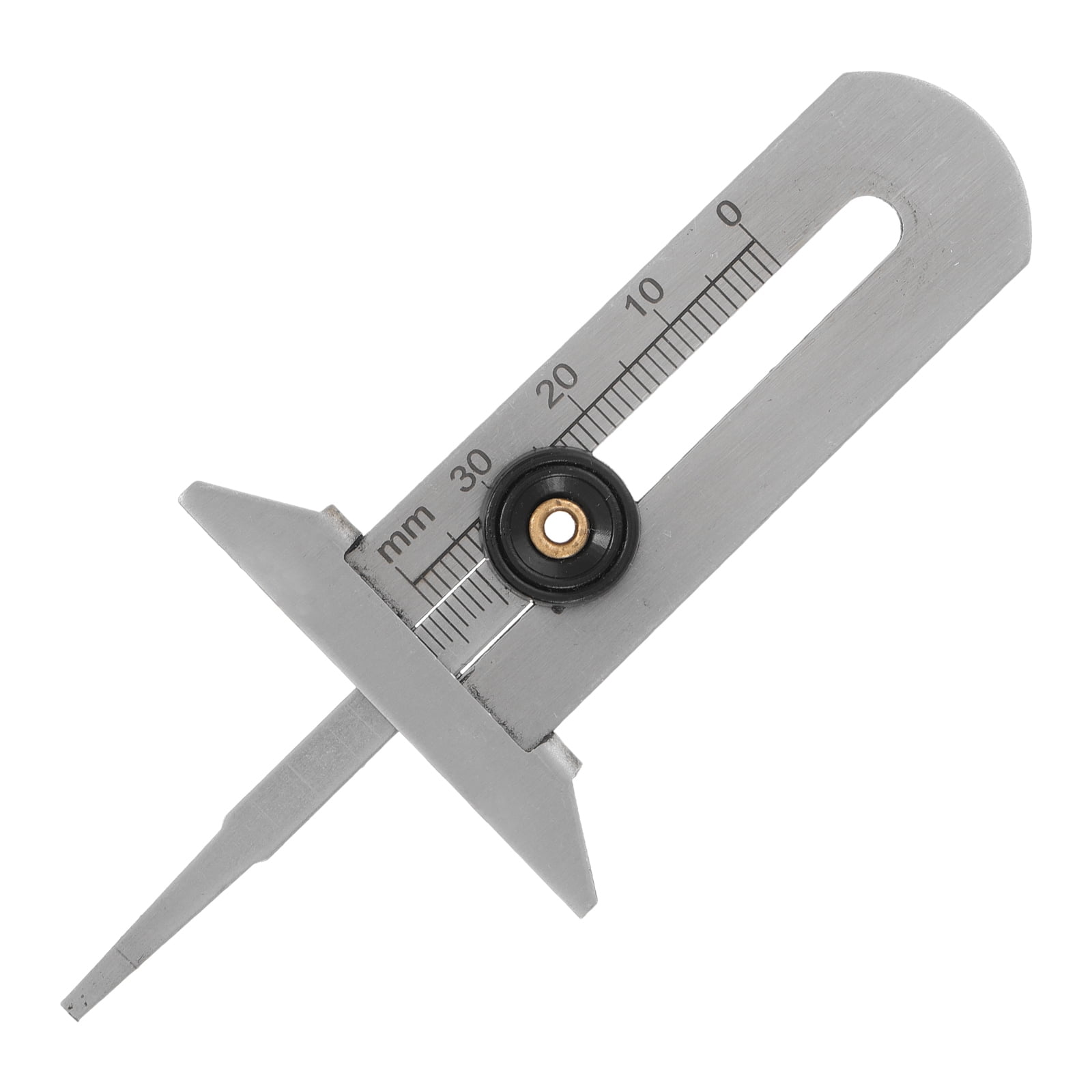 Zehuanyu Accurate Tire Tread Depth Gauge 0-30mm Depth Measuring Tool ...