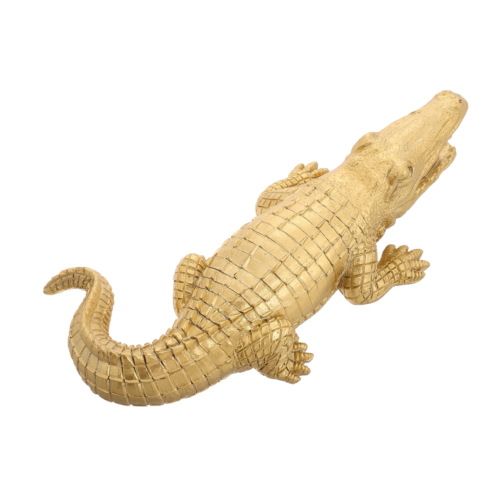 Zehuanyu Alligator Decorations Animal Figures Lawn Statue Outdoor ...