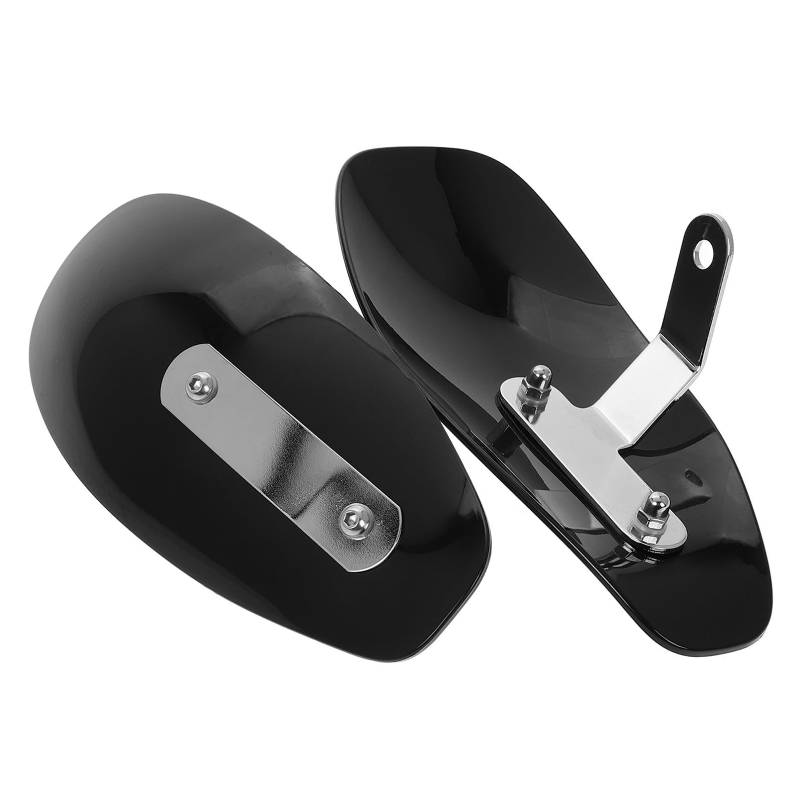 Zehuanyu Aluminum Motorcycle Handguards Bracket Protector Travel Black ...